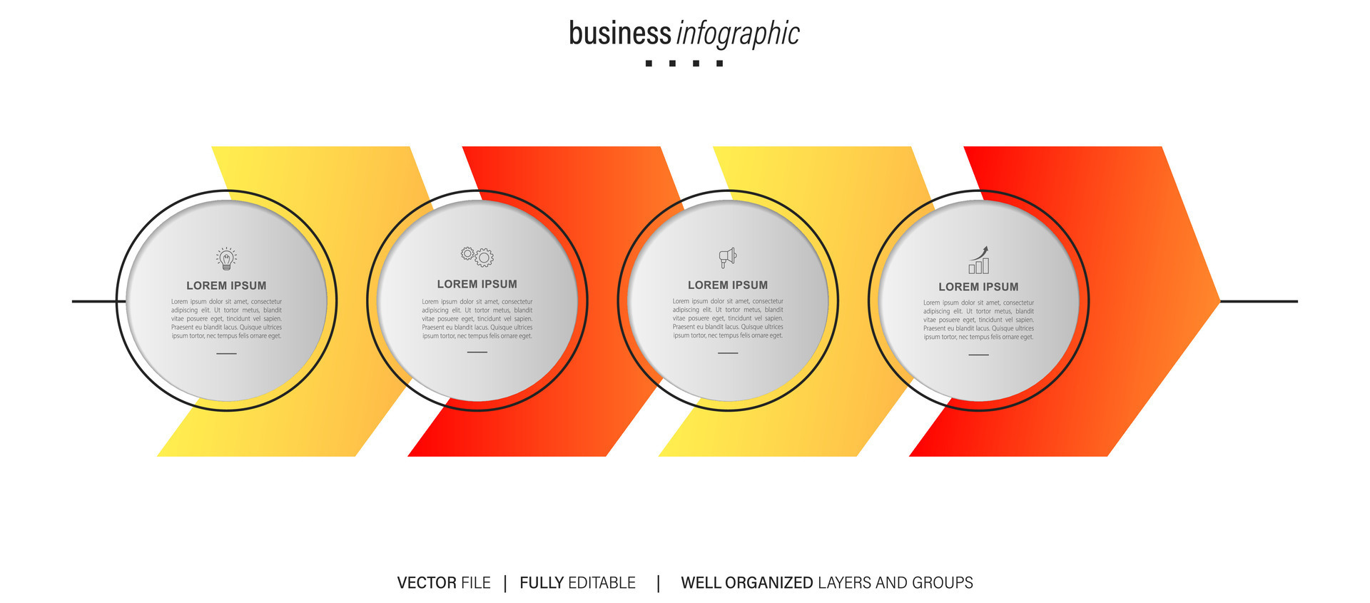 New product development infographic chart design template. Editable infochart with icons ...
