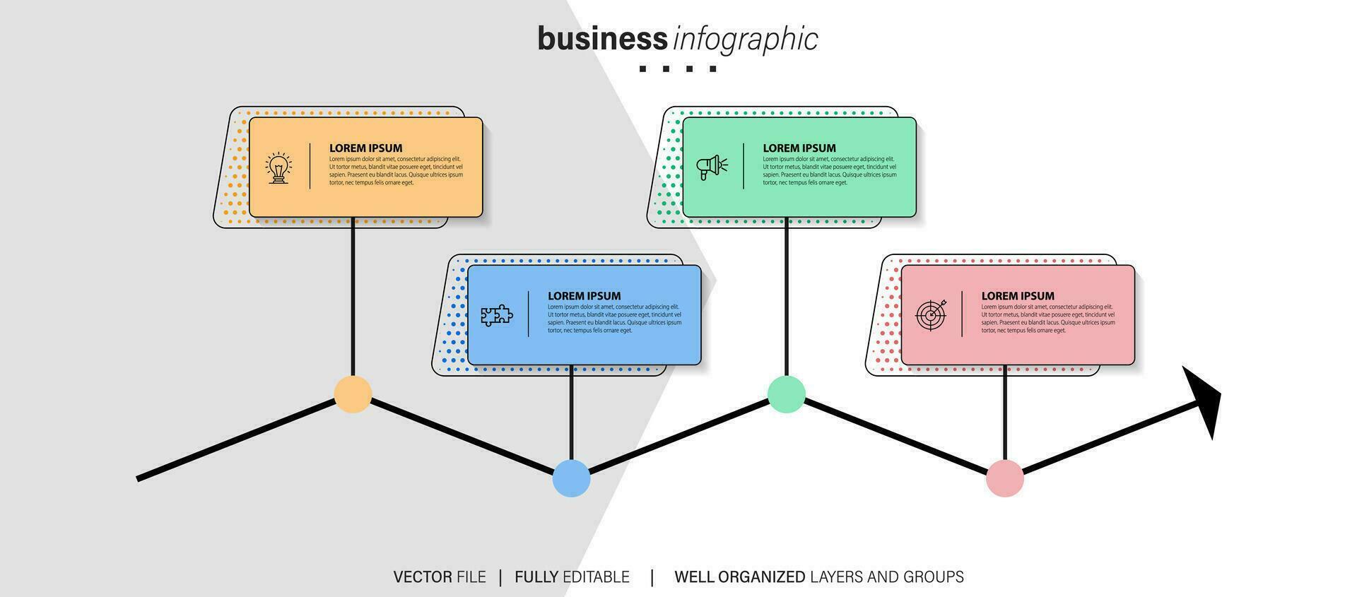 Infographic elements data visualization vector 27494397 Vector Art at ...