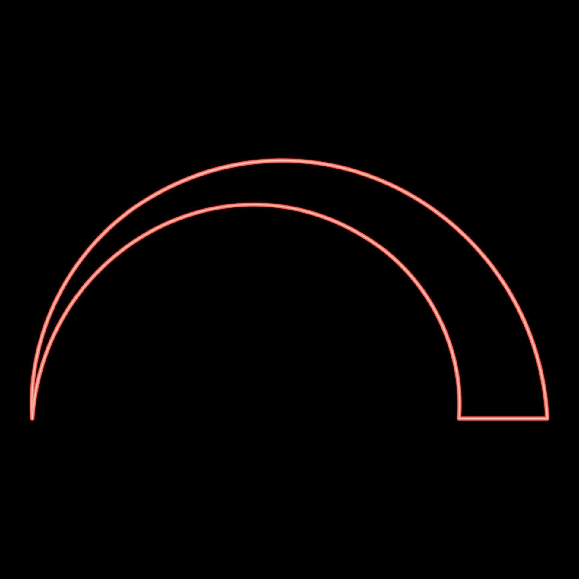 Neon Symbol Regulation Handle Variation Value Regulating Sign Regulate