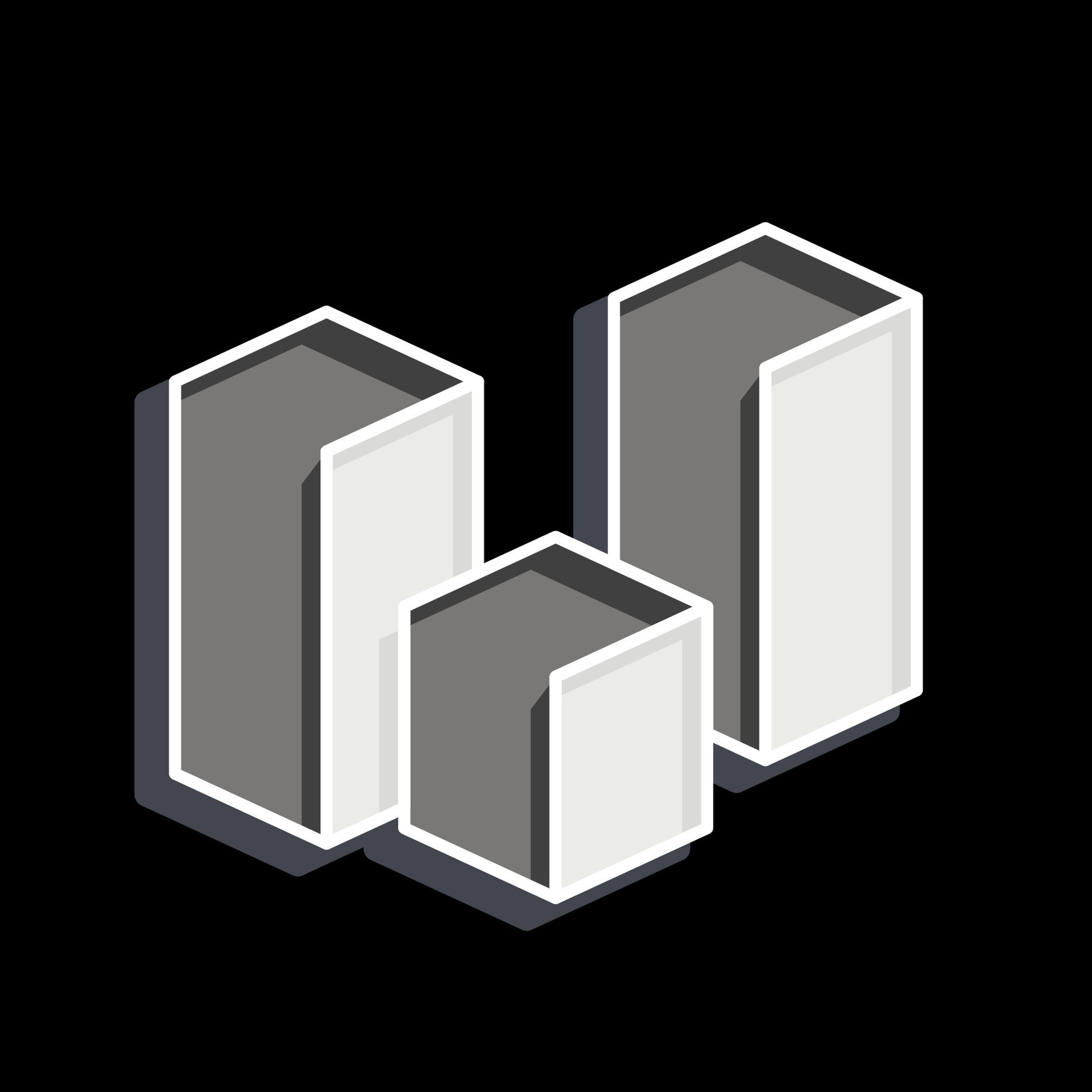 Icon 3D Visualication. related to 3D Visualization symbol. glossy style ...