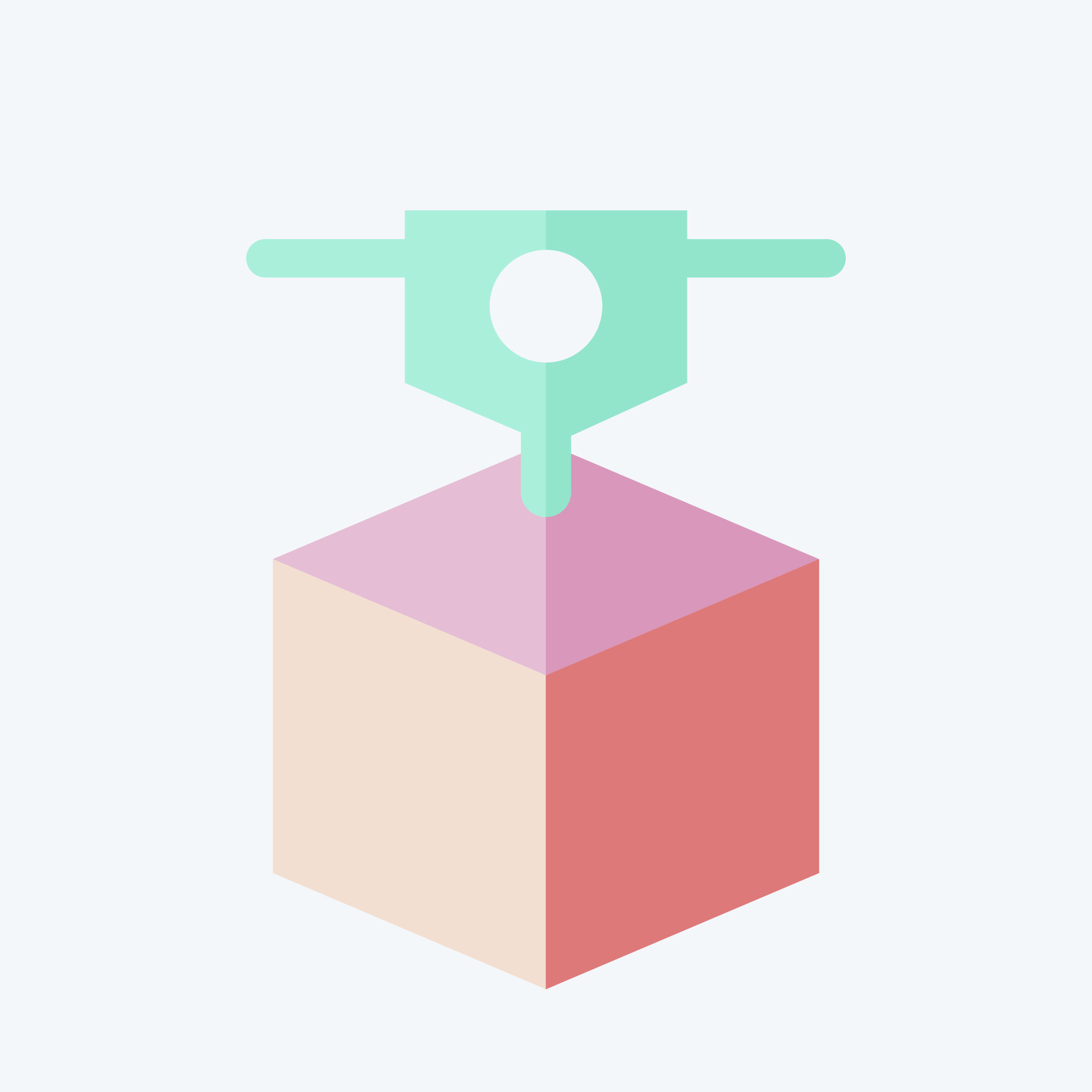 Icon 3d Printing Related To 3d Visualization Symbol Flat Style Simple Design Editable Simple