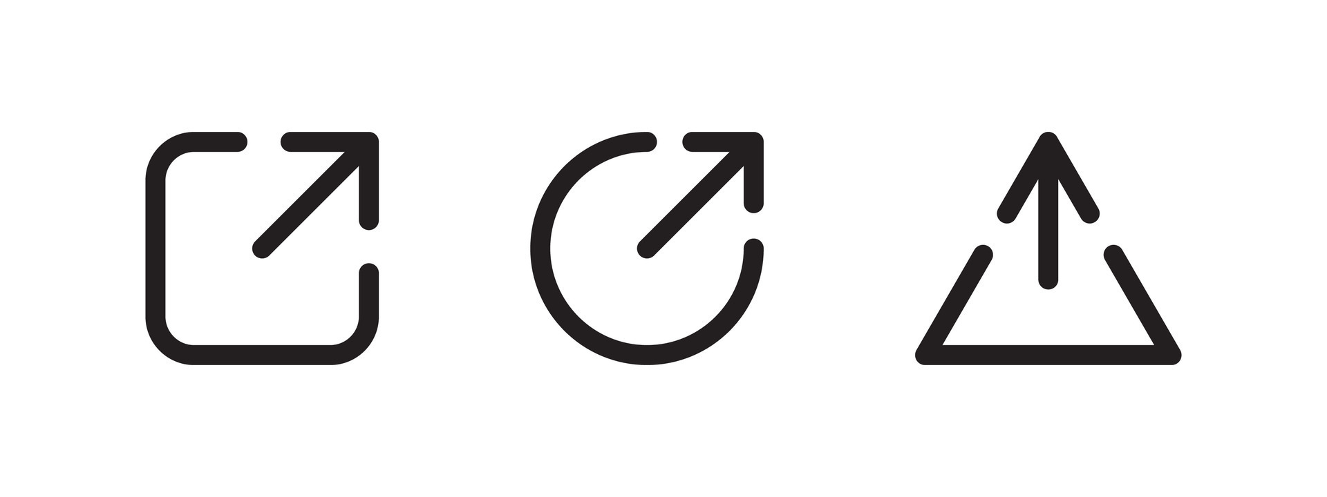 Website Icons Icons With Arrows Functional Icons For Interfaces Vector Scalable Graphics