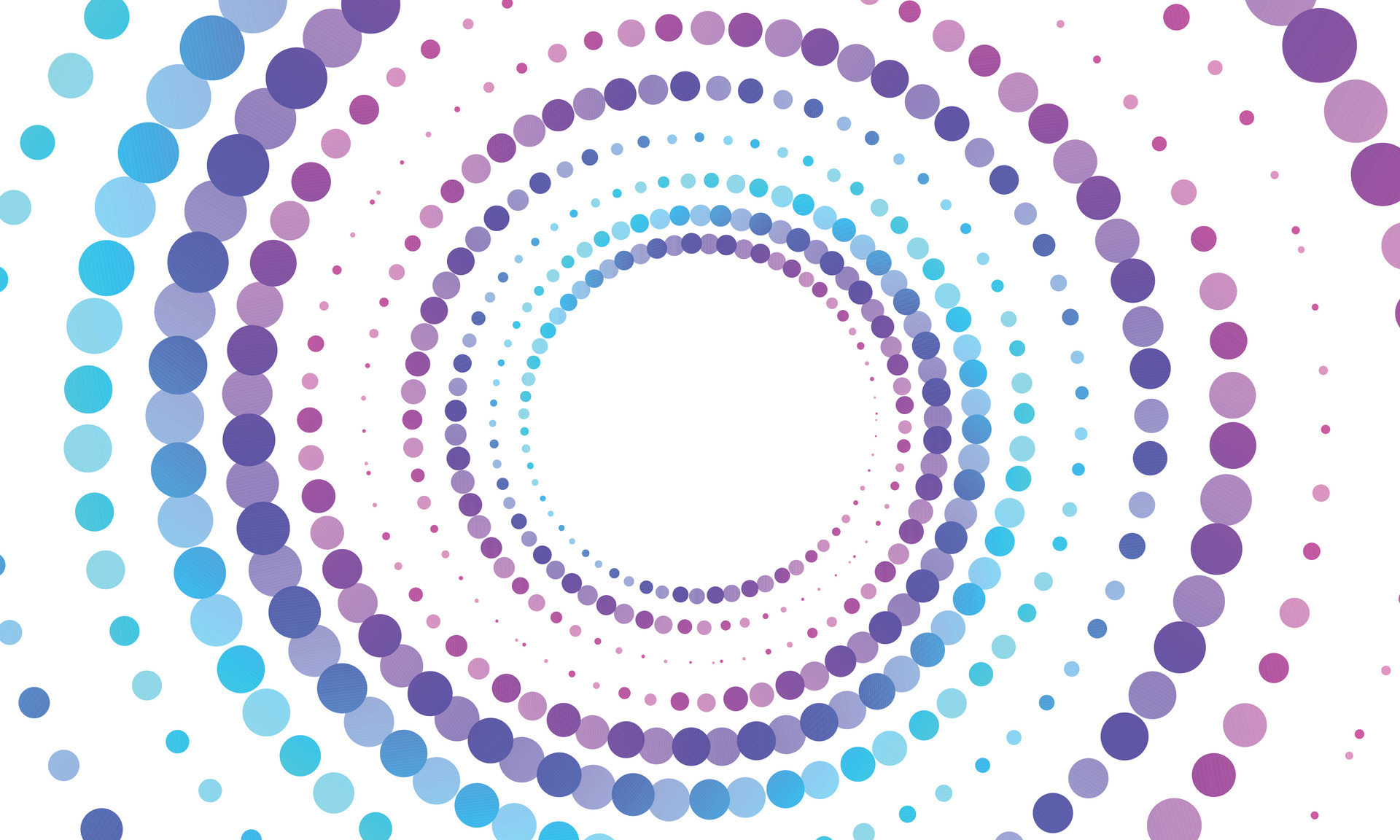 Abstract Orange Dotted Spiral Vortex On A Colorful Background Swirl Pattern Dots Vector