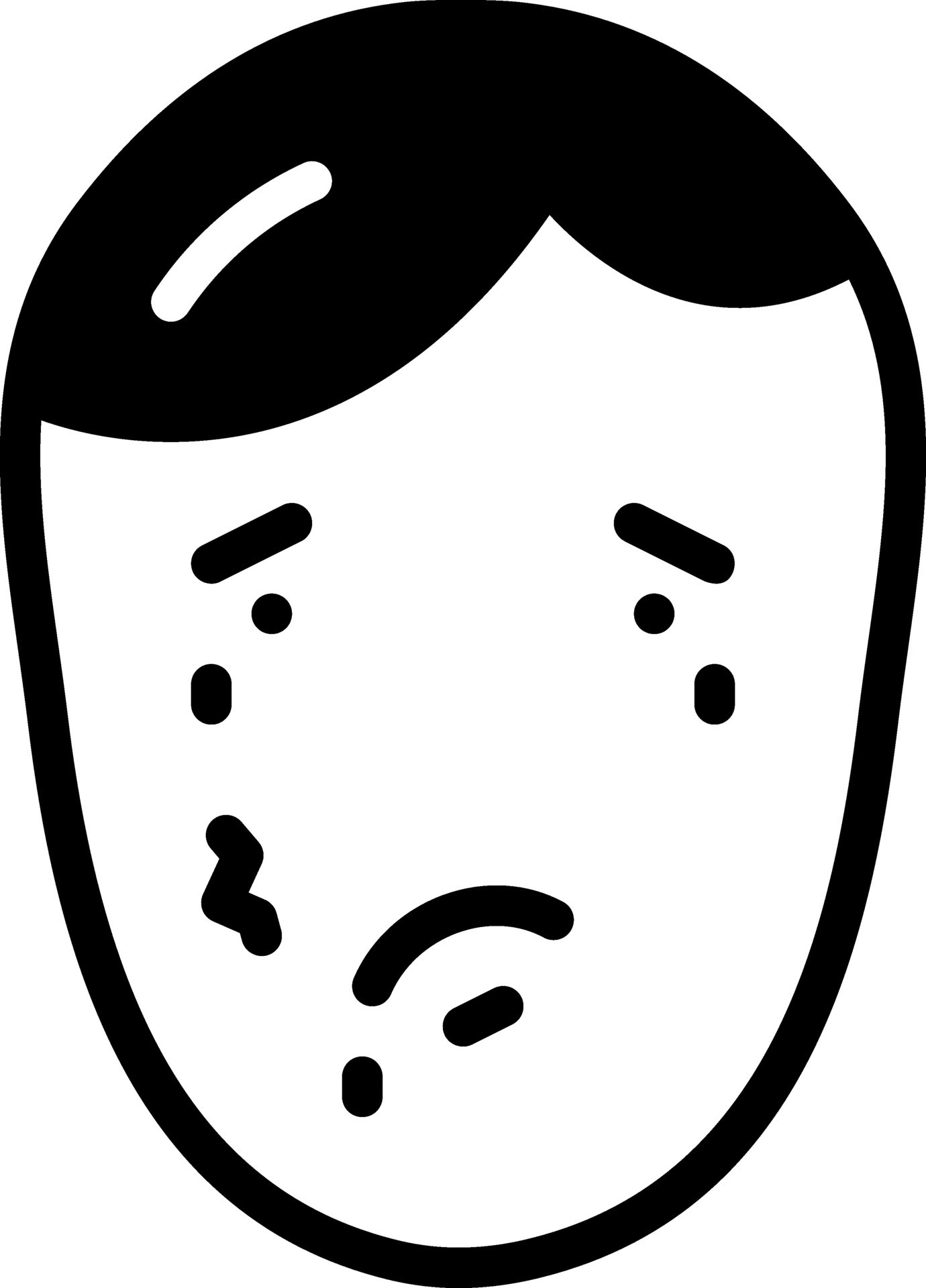 solid icon for suspect 27508197 Vector Art at Vecteezy