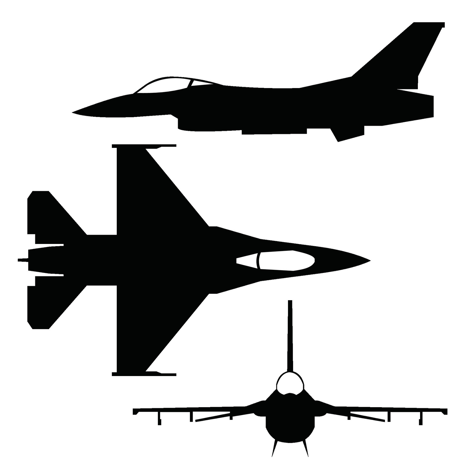 F16 jet fighter icon set 27508957 Vector Art at Vecteezy