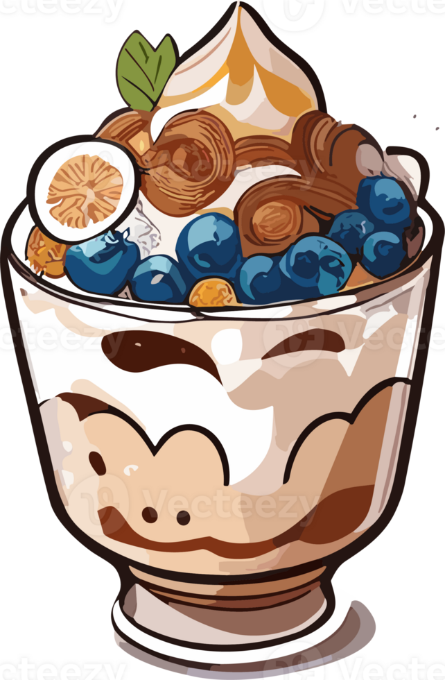 Snowy Delights Exploring The World Of Bingsu Ai Generative 27509719 Png
