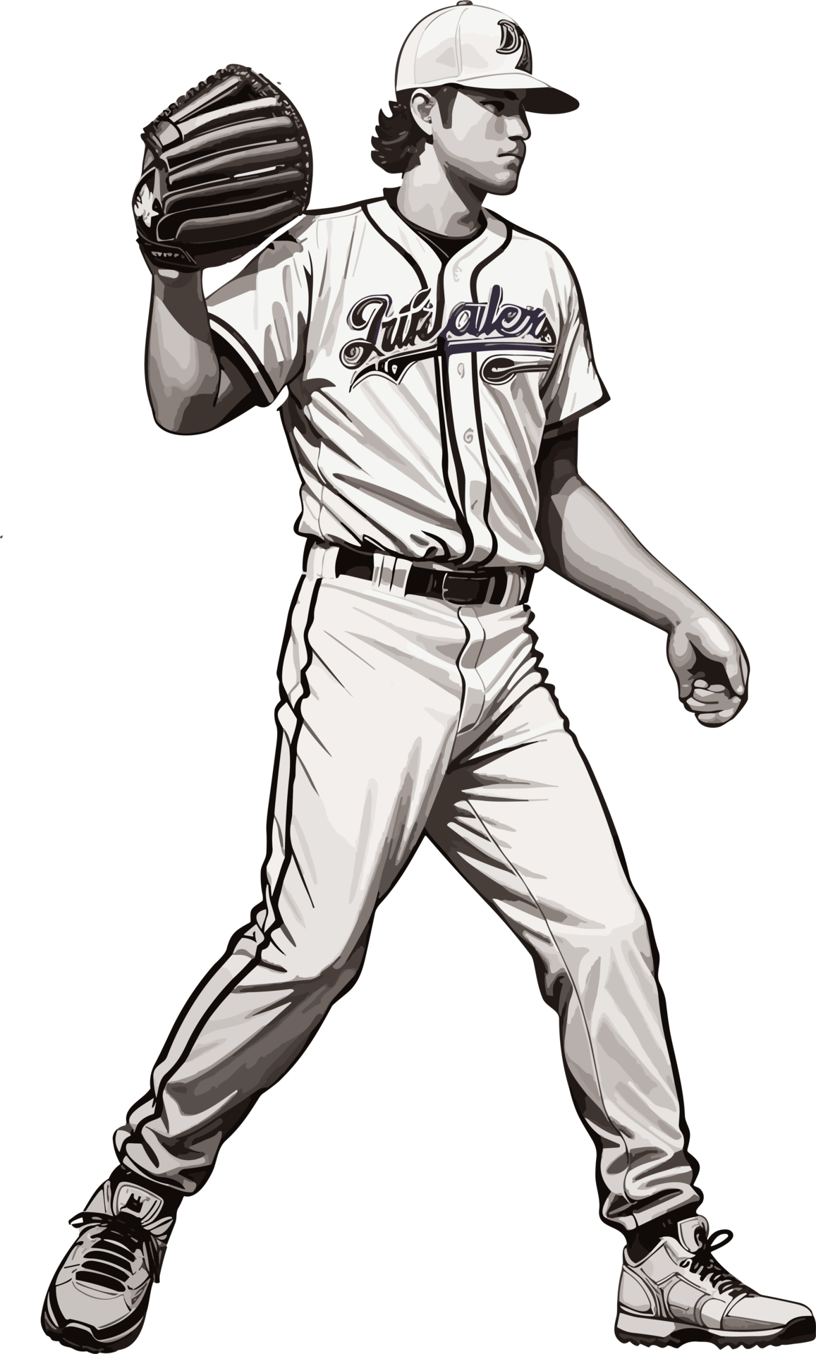Pitching Prowess The Art of a Baseball Pitcher AI generative 27510296 PNG Pitching Prowess The Art of a Baseball Pitcher AI generative 27510296 PNG