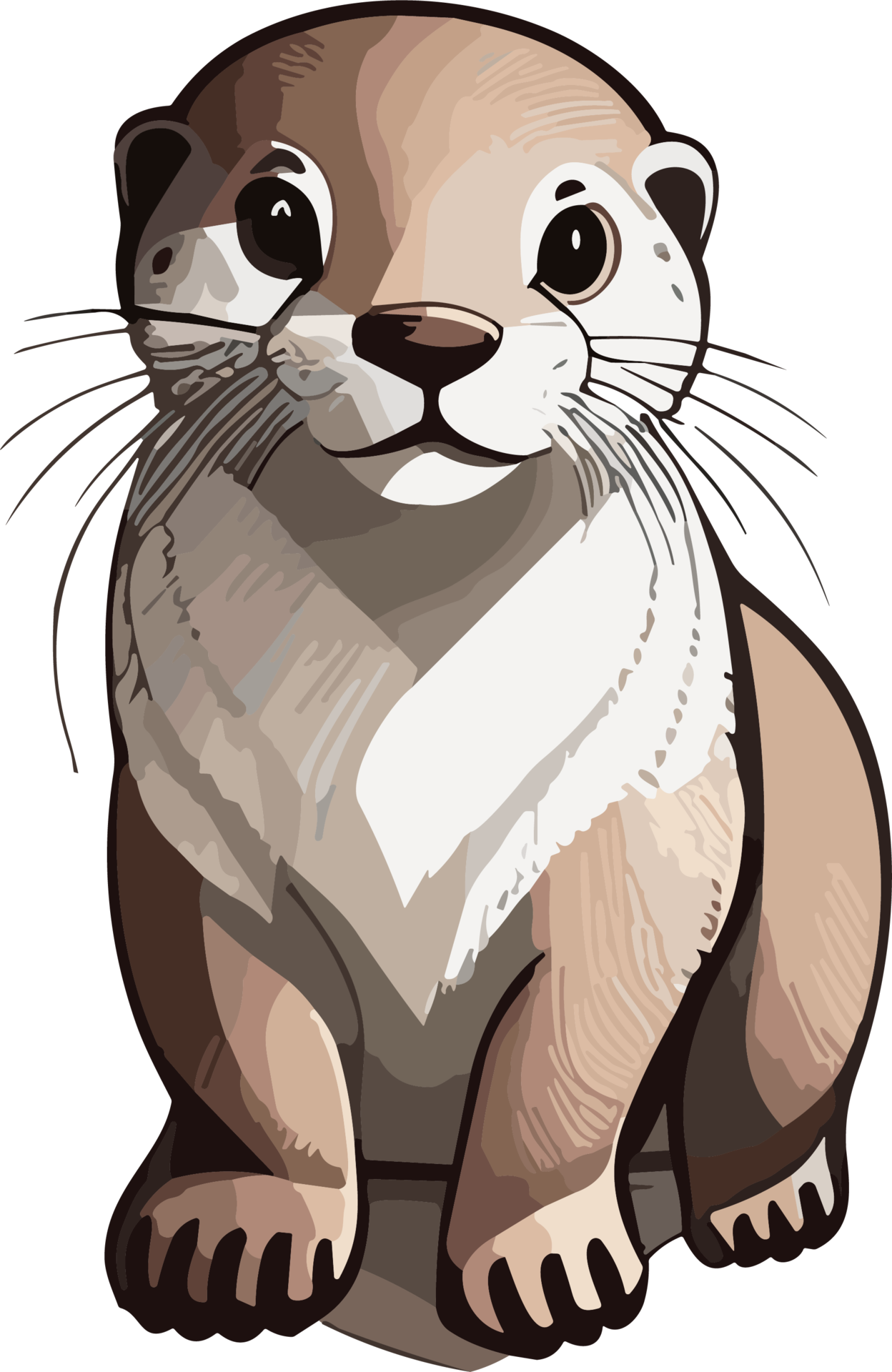 Graceful Otters Navigating Waters with Elegance AI generative 27511031 PNG Graceful Otters Navigating Waters with Elegance AI generative 27511031 PNG