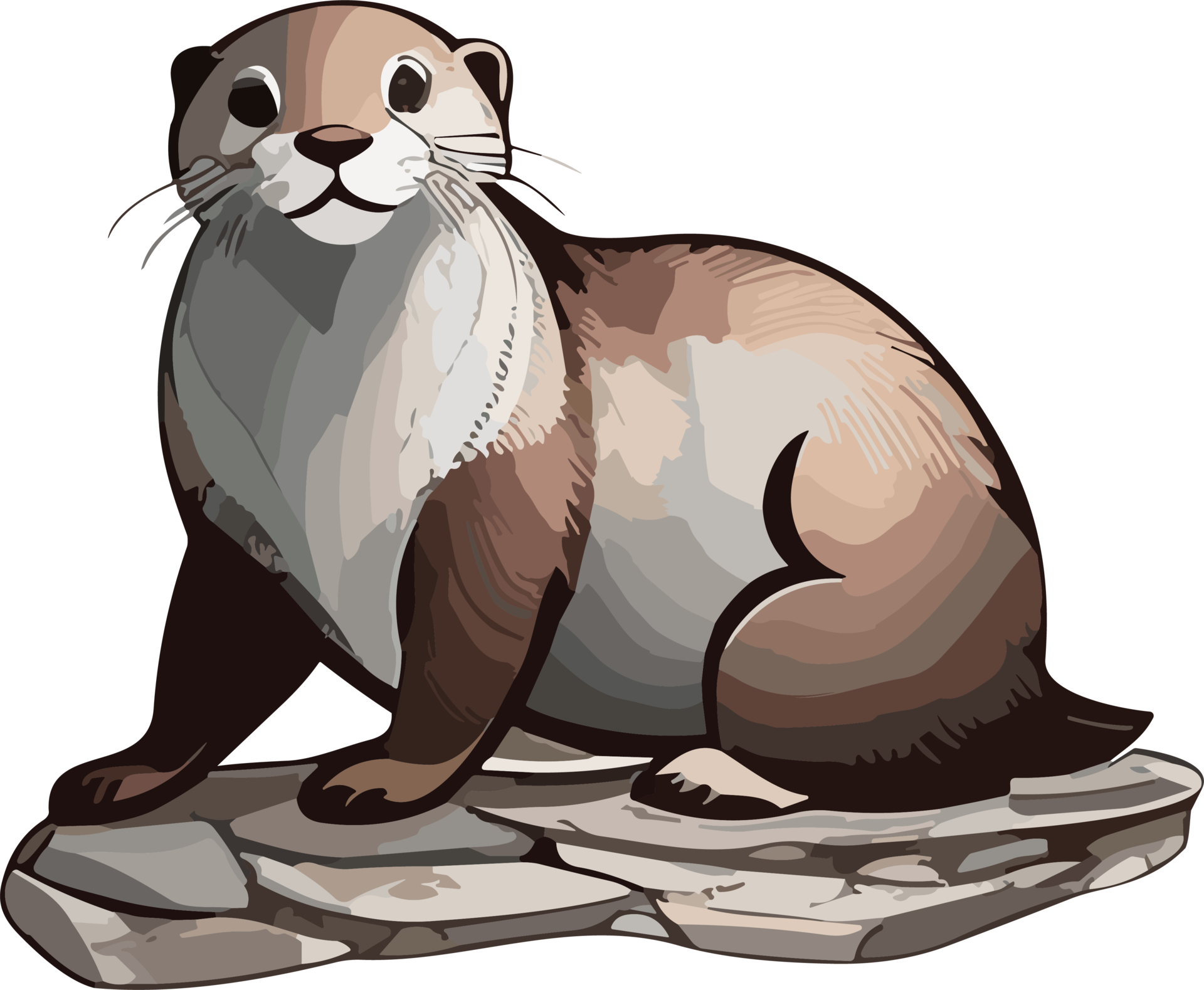 Graceful Otters Navigating Waters with Elegance AI generative 27511039 PNG Graceful Otters Navigating Waters with Elegance AI generative 27511039 PNG