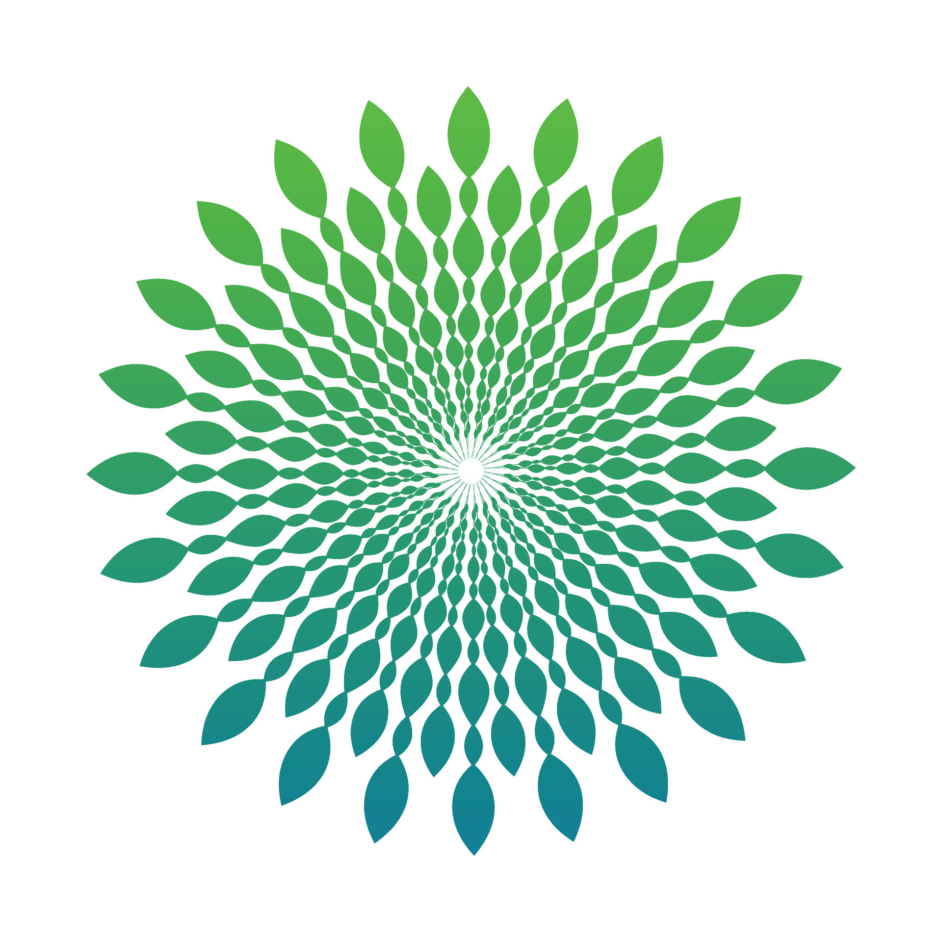 Abstract circular image of green color 27513877 Vector Art at Vecteezy