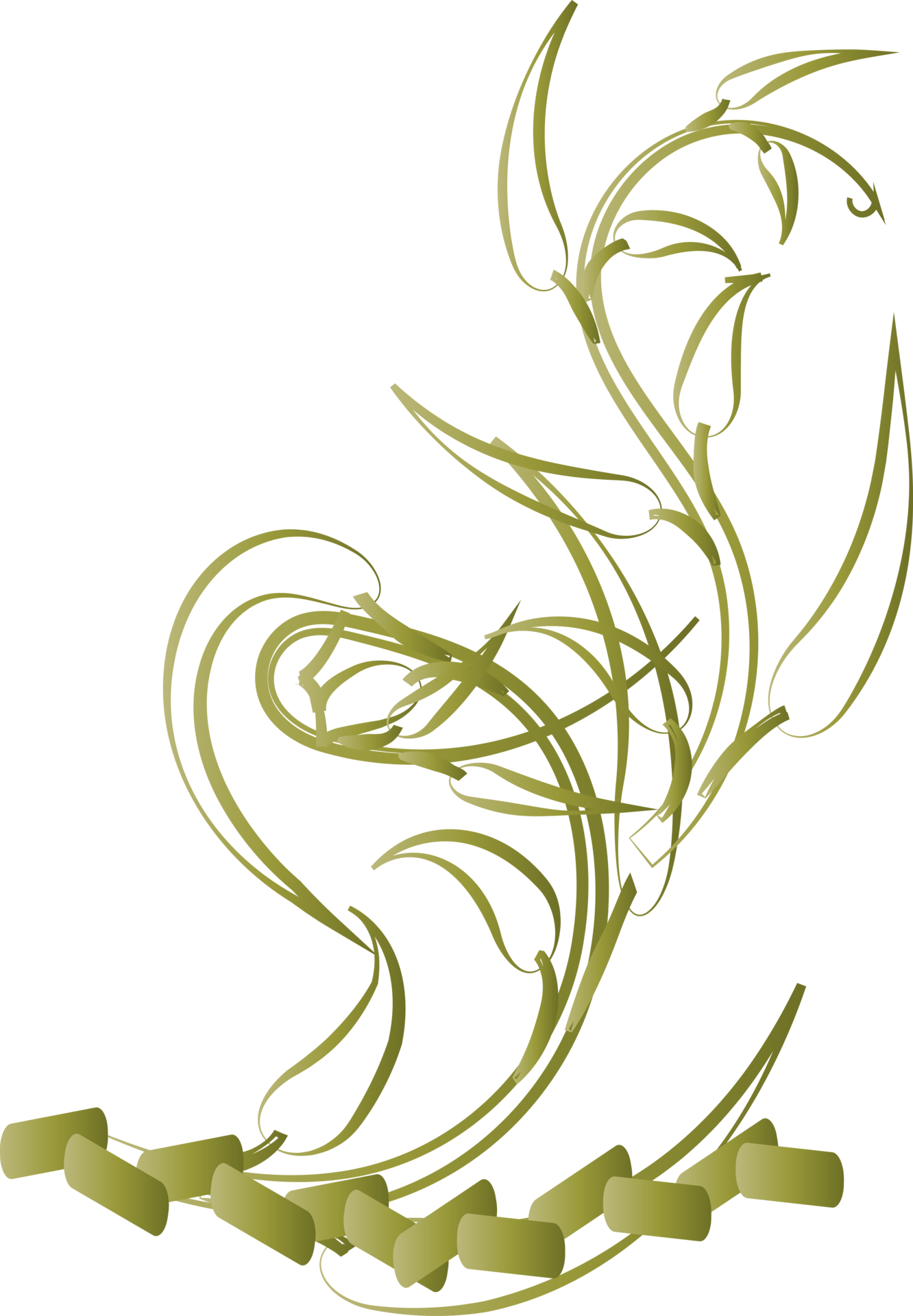 Flower Botany Aesthetic Plants For Decorative Abstract Backgrounds 27516091 Png