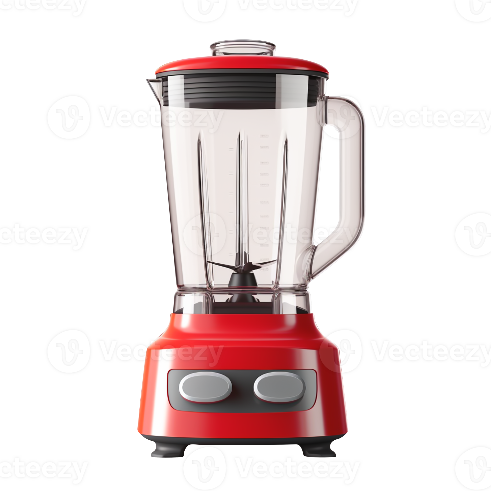 Red Food Mixer Used For Making Food And Fruit Fine Saves Cooking Time Ai Generative 27516672 Png