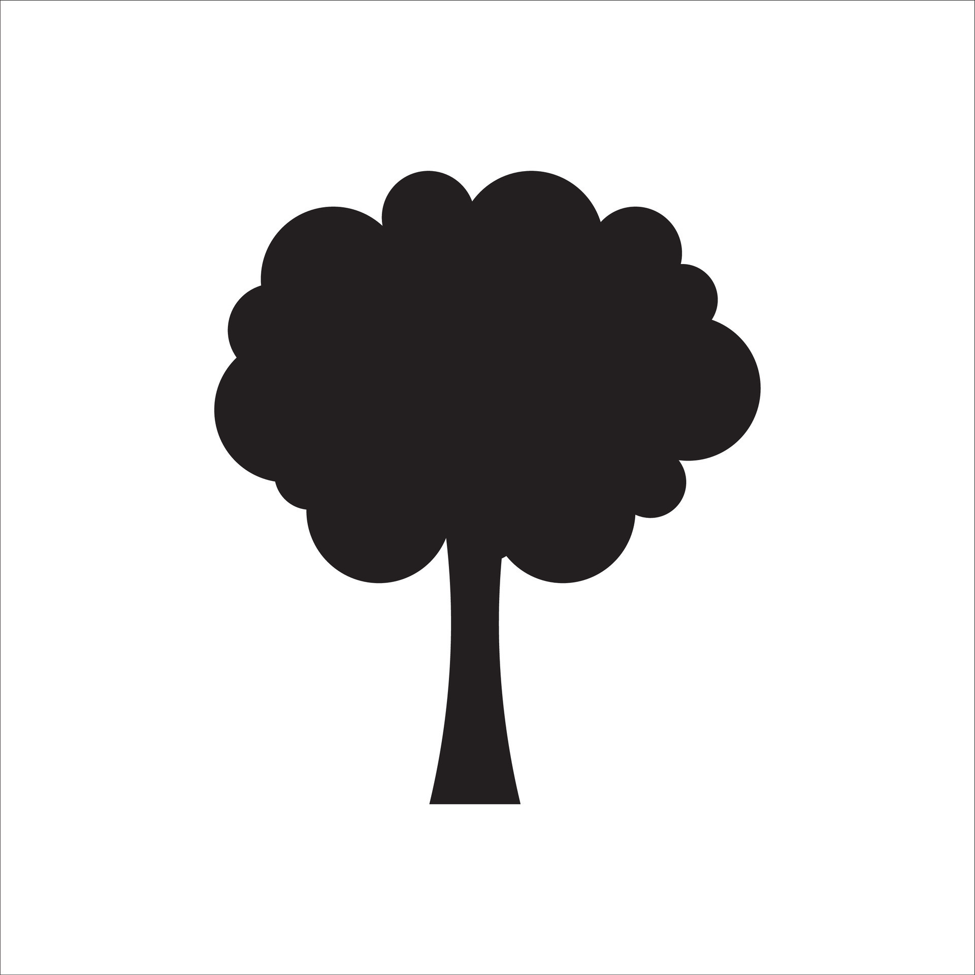 tree icon vector illustration symbol 27516787 Vector Art at Vecteezy