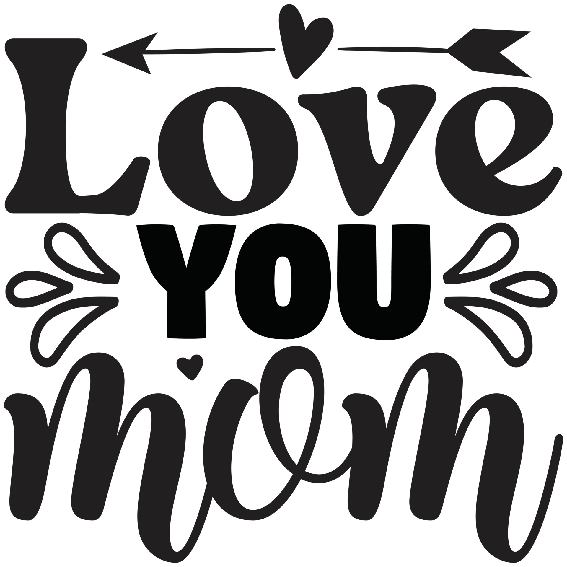 love you mom 27517282 Vector Art at Vecteezy