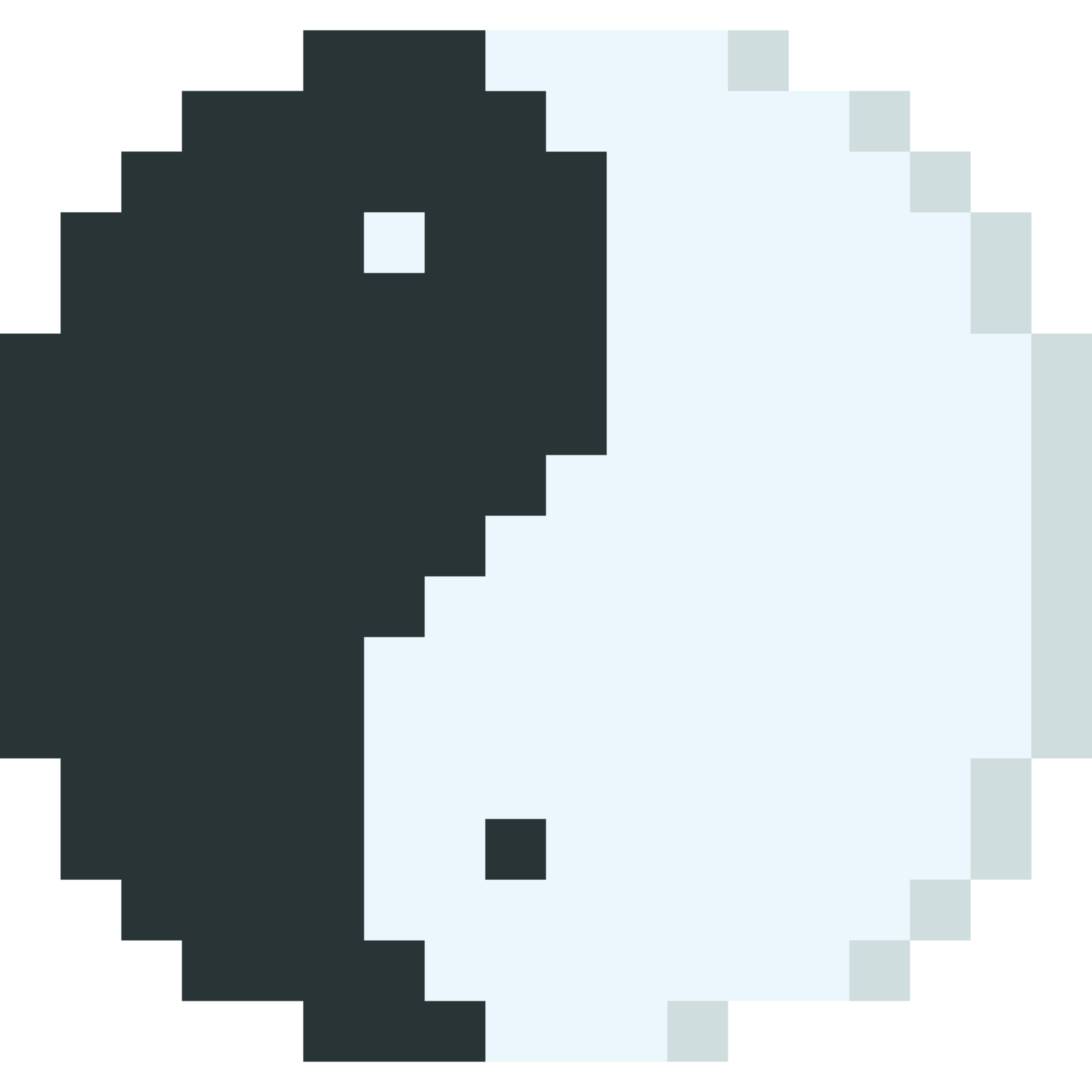 Pixel art yin yang icon 27517692 PNG Pixel art yin yang icon 27517692 PNG