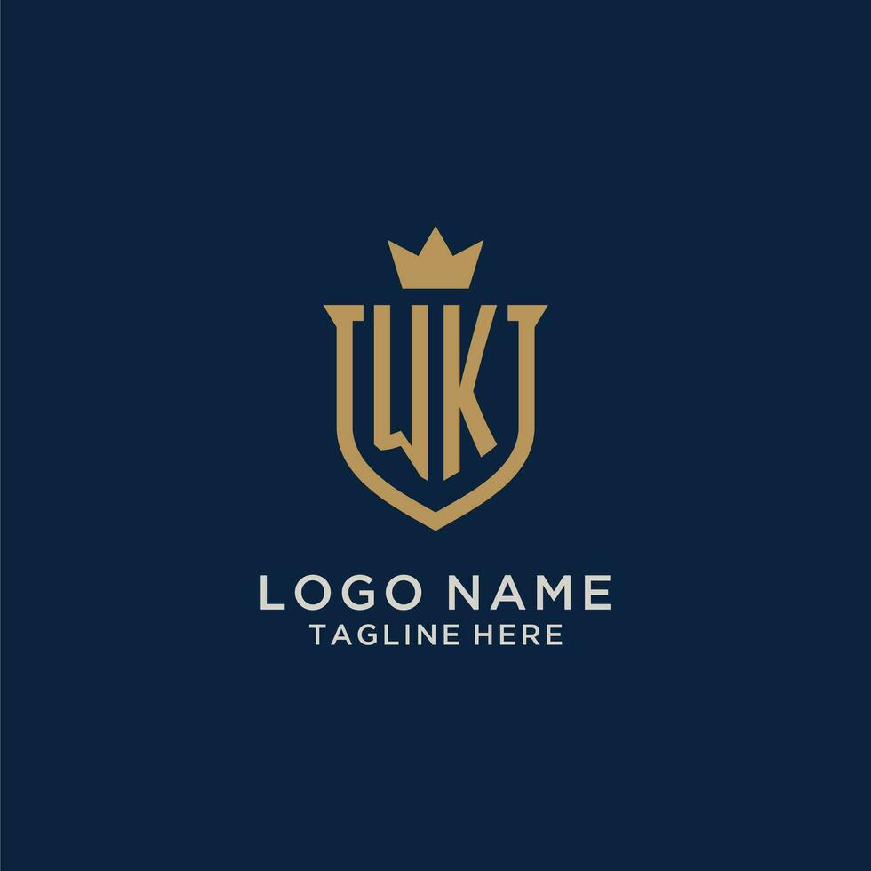 WK initial shield crown logo 27521302 Vector Art at Vecteezy WK initial shield crown logo 27521302 Vector Art at Vecteezy