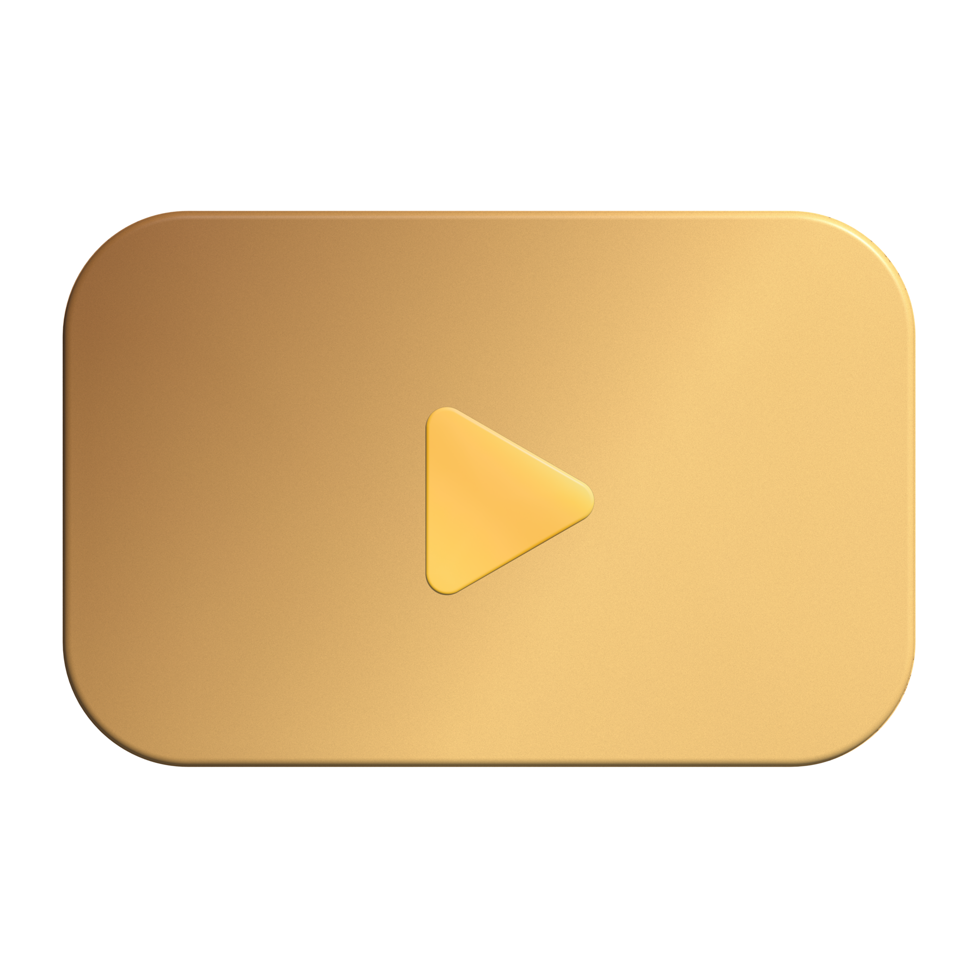 Golden play button luxury 27523286 PNG