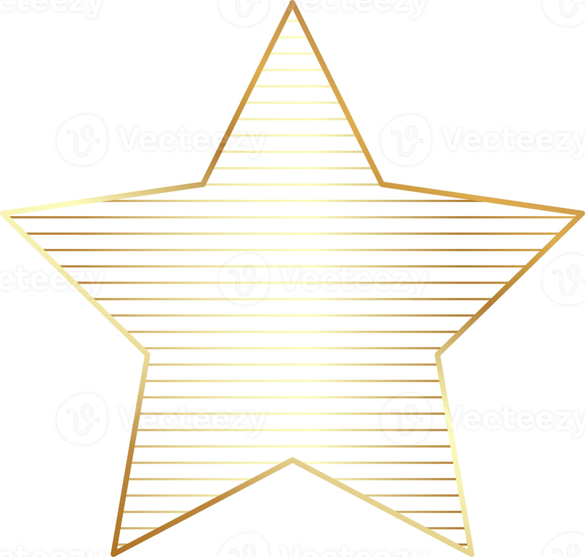 Golden shiny star illustration 27525917 PNG