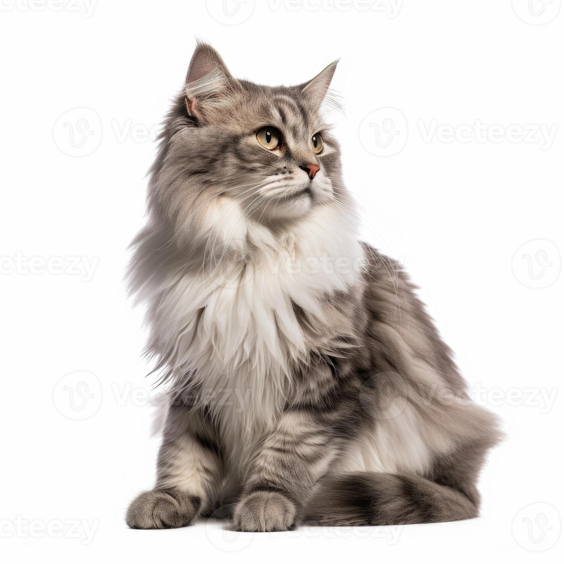 Cat isolated on white background. 27531941 Stock Photo at Vecteezy