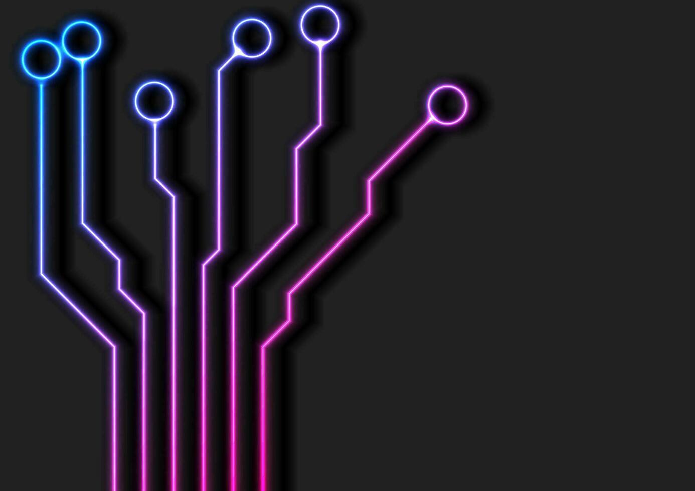 Glowing blue purple neon circuit board lines background 27532095 Vector ... Glowing blue purple neon circuit board lines background 27532095 Vector ...