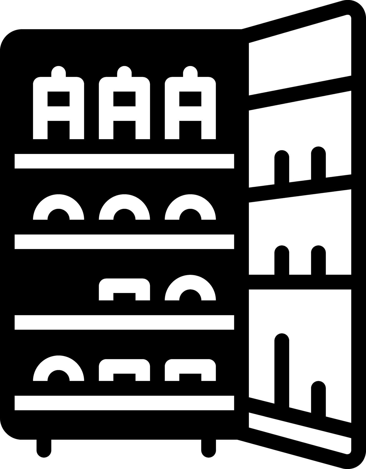 solid icon for storage 27533641 Vector Art at Vecteezy