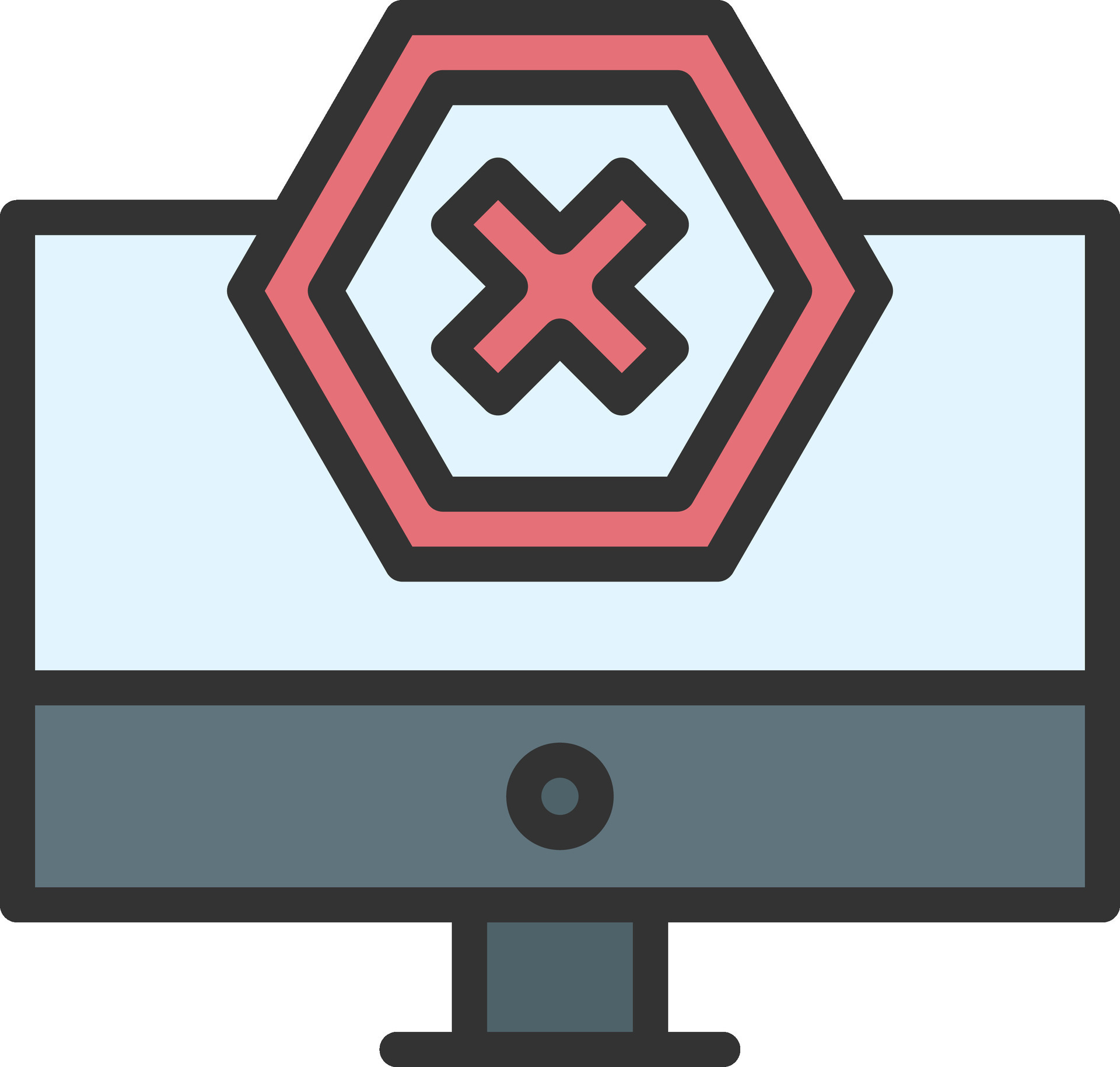 Ad Blocker Icon Image 27533876 Vector Art At Vecteezy