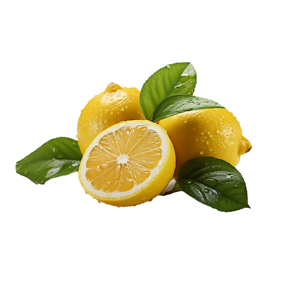 Lemon, Lemon Png, Lemon Transparent Background AI Generative 27536304 PNG