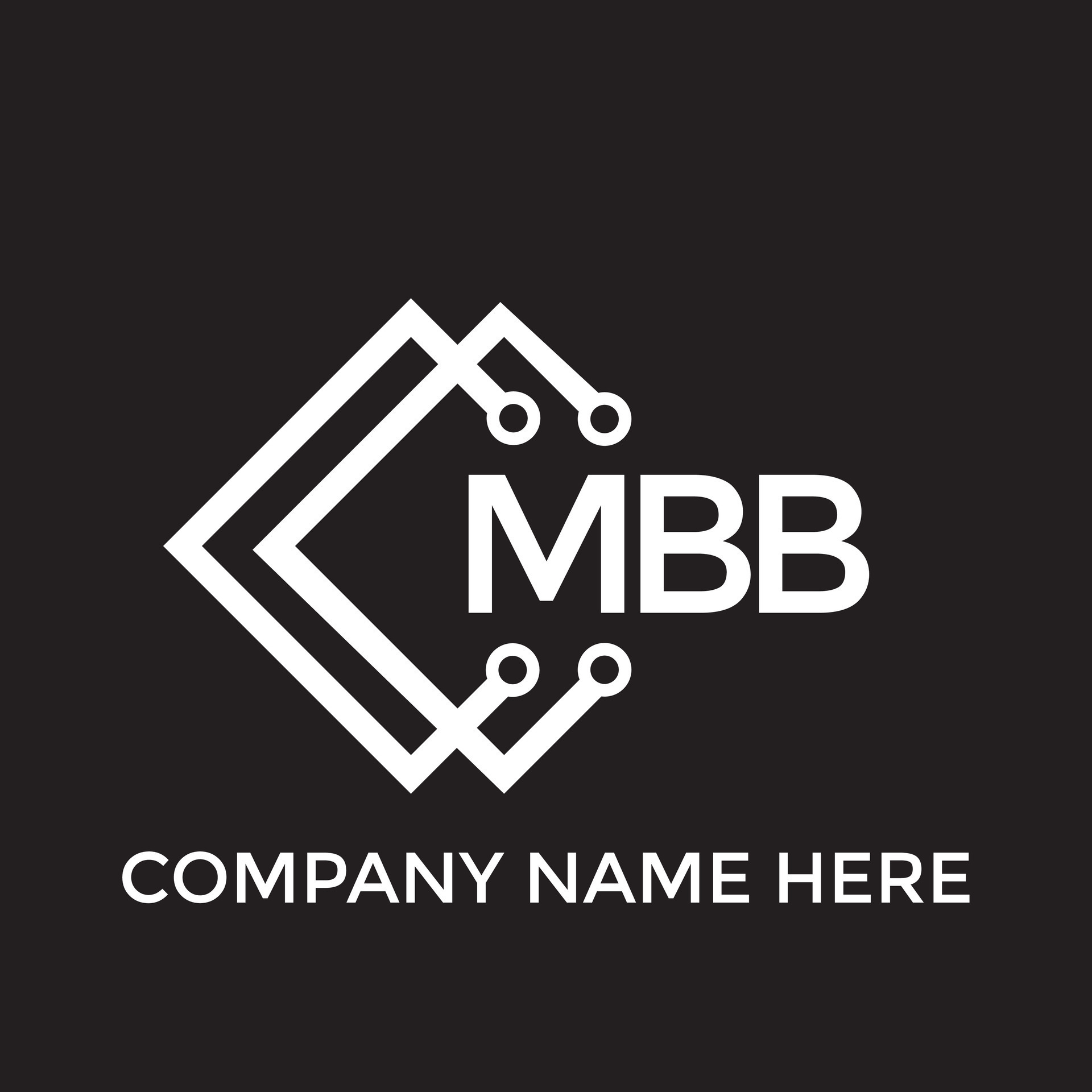 Mbb Letter Logo Design Mbb Creative Initial Mbb Letter Logo Design Mbb