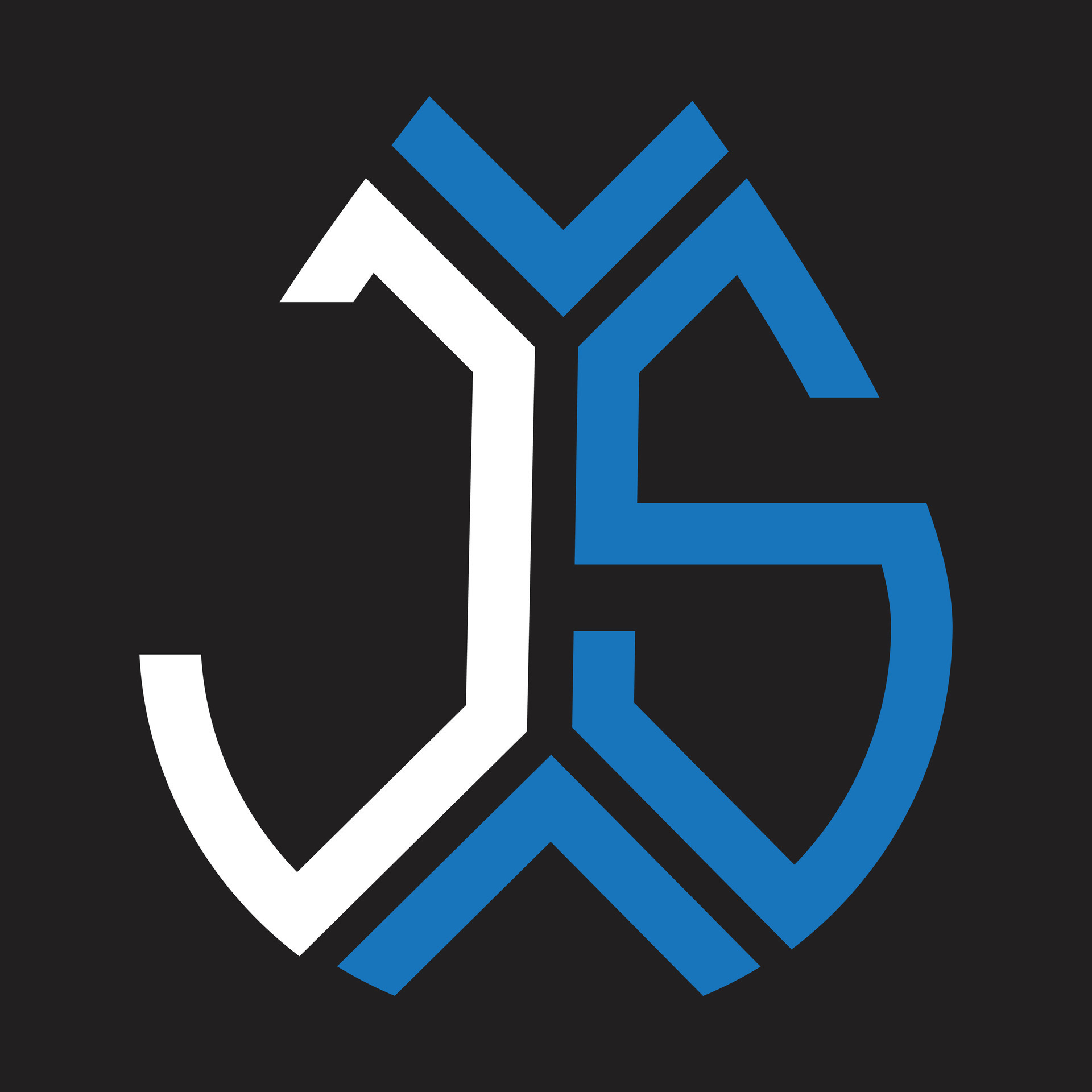 JS letter logo design.JS creative initial JS letter logo design. JS ...