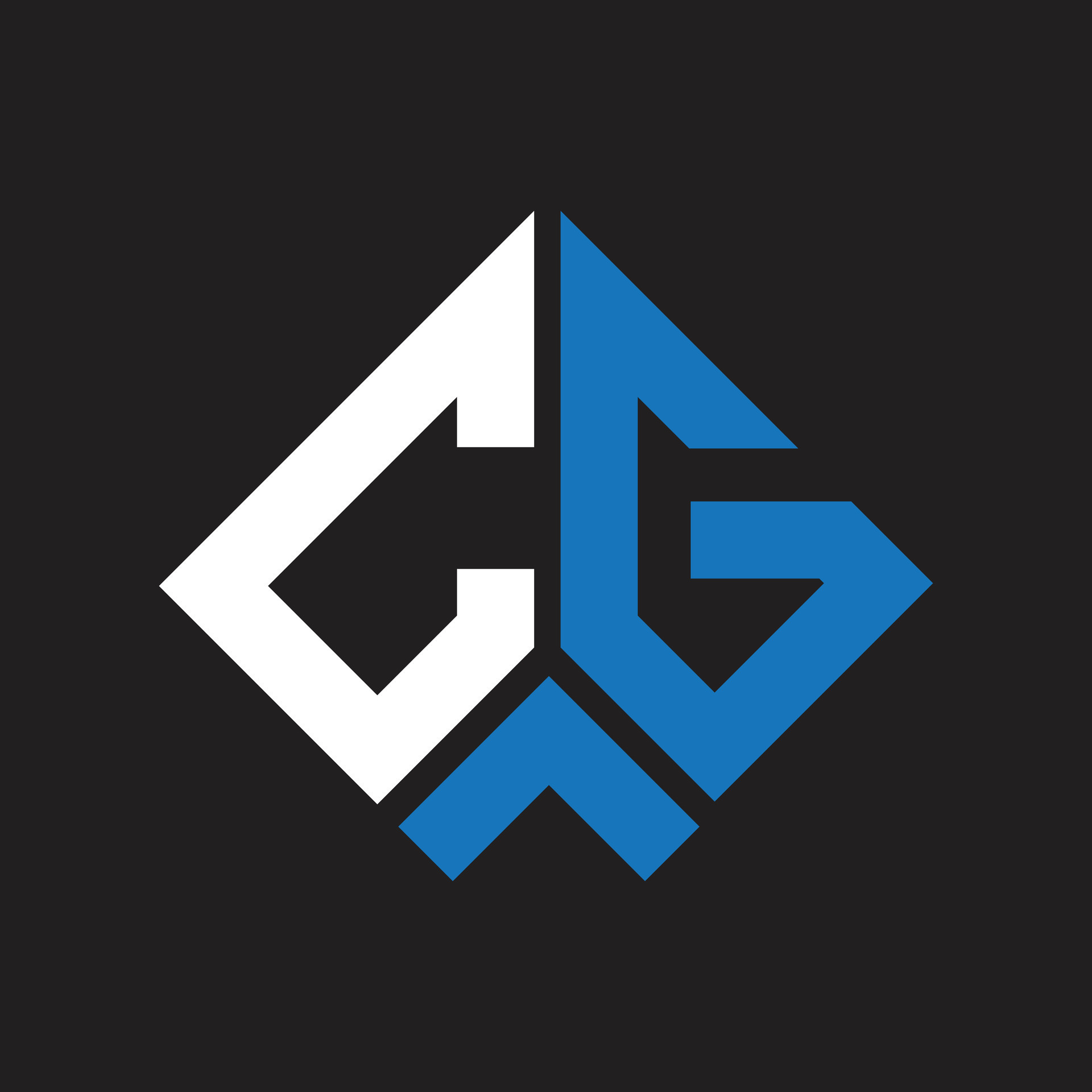 CG letter logo design.CG creative initial CG letter logo design. CG creative initials letter ...