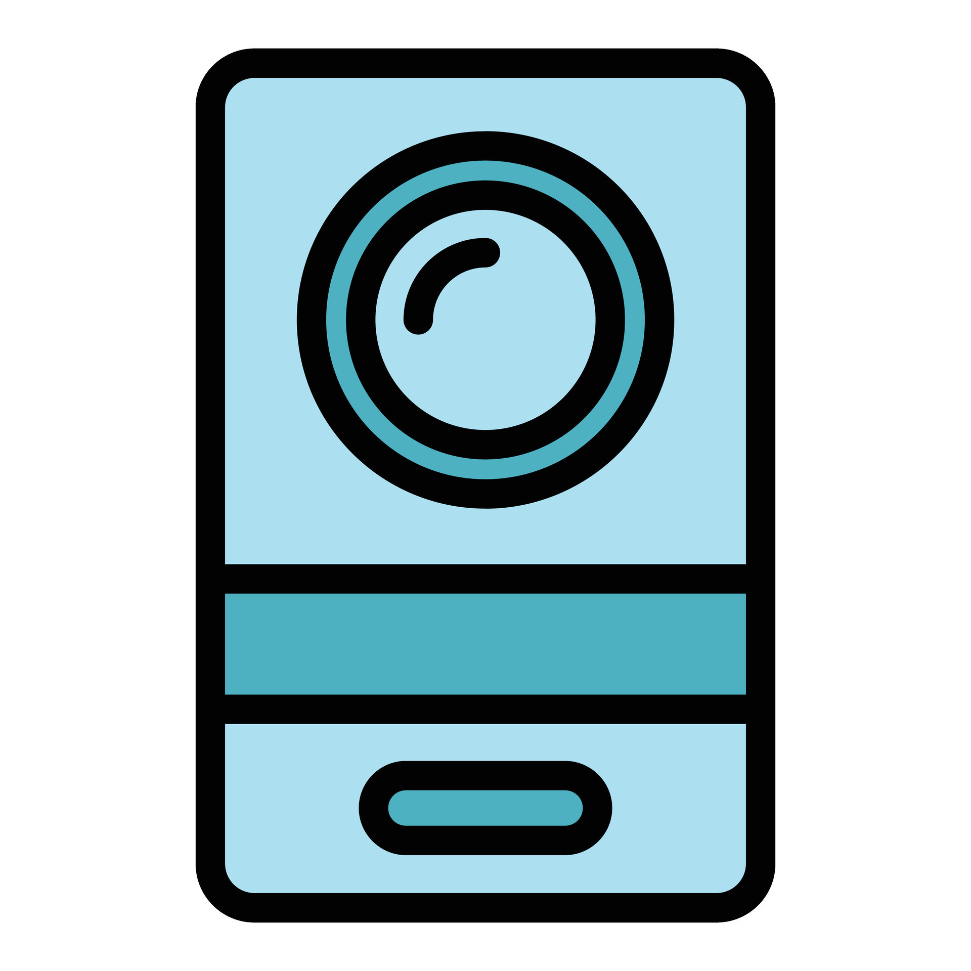 Digital video intercom icon vector flat 27555142 Vector Art at Vecteezy