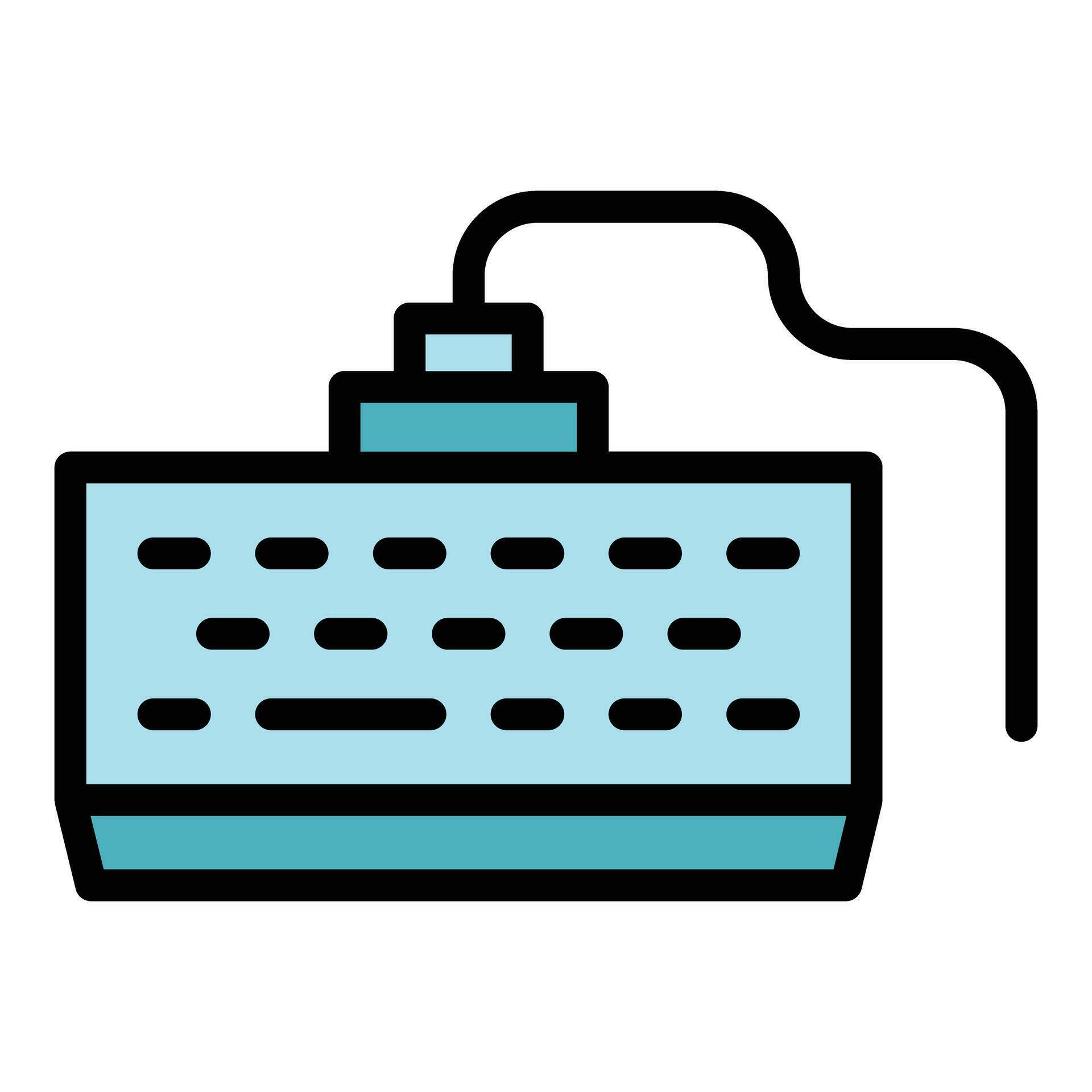 Computer keyboard icon vector flat 27559272 Vector Art at Vecteezy