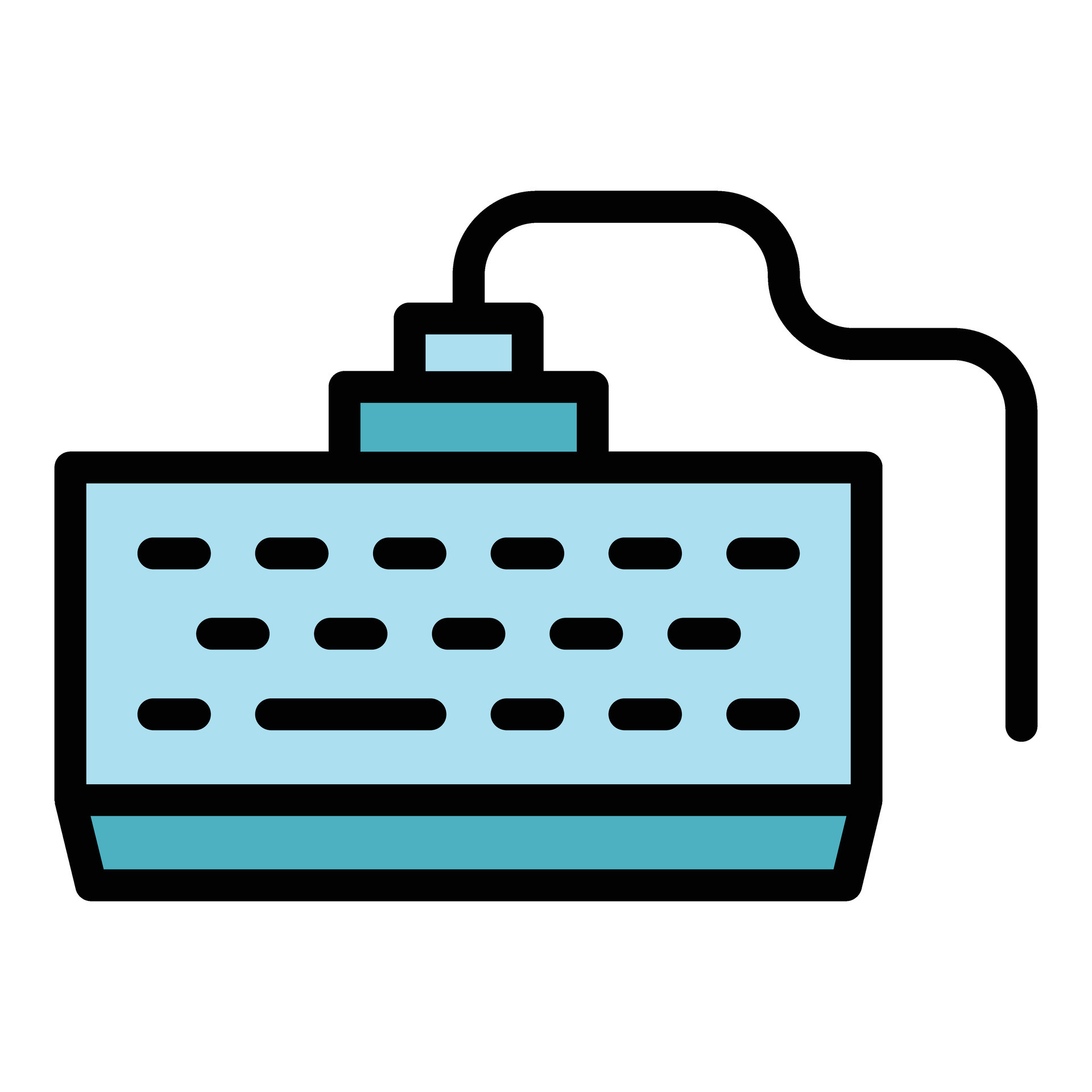 Computer Keyboard Icon Vector Flat 27559272 Vector Art At Vecteezy