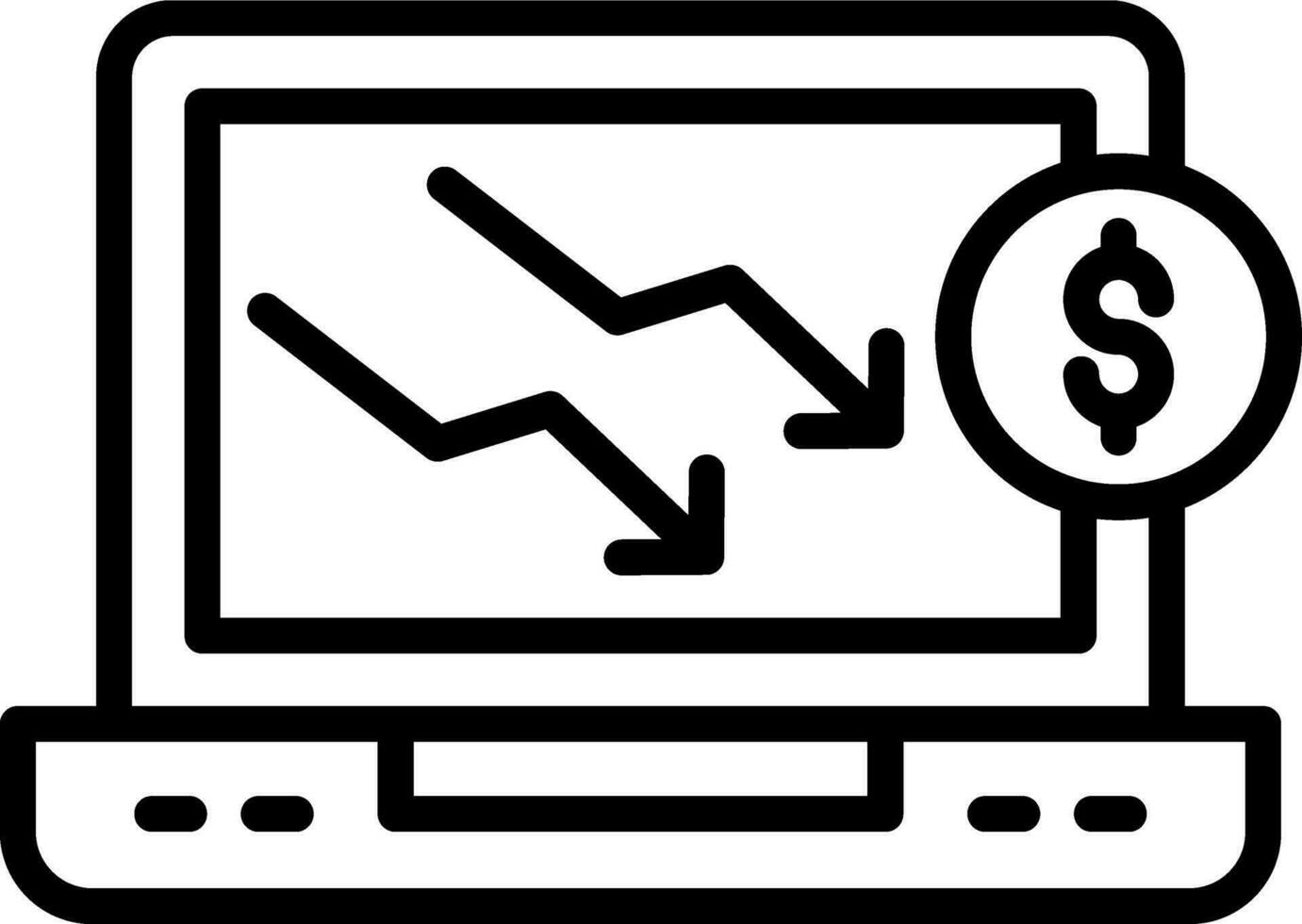 Decrease Vector Icon Design 27562802 Vector Art at Vecteezy