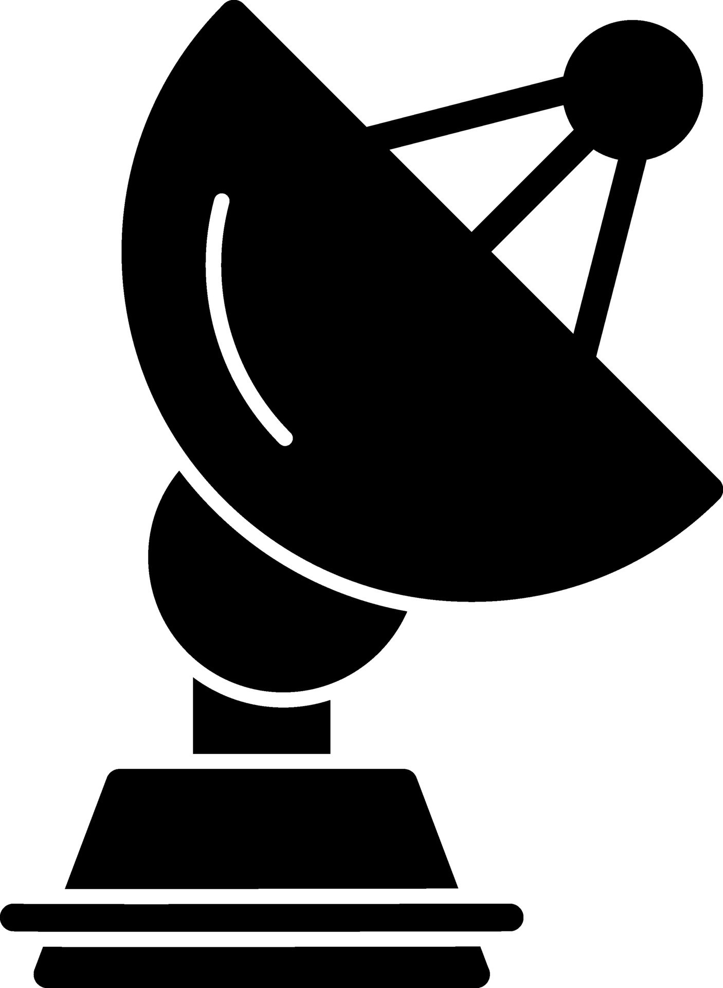 Satellite Dish Vector Icon Design 27563748 Vector Art At Vecteezy