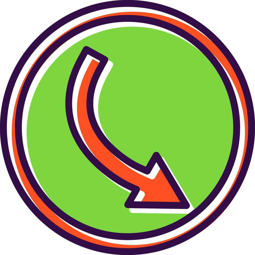 Curve Arrow Vector Icon Design 27564096 Vector Art at Vecteezy Curve Arrow Vector Icon Design 27564096 Vector Art at Vecteezy