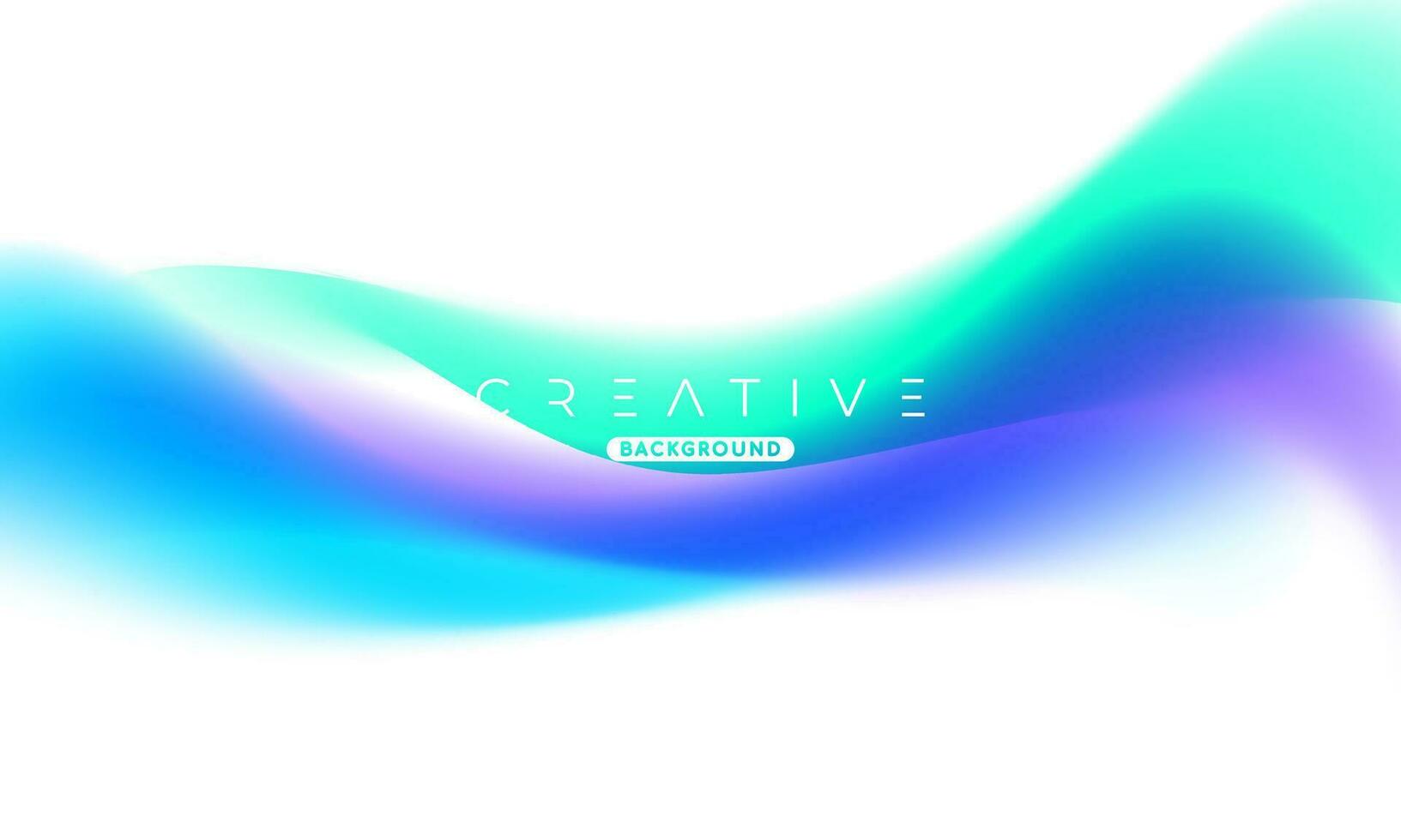 Abstract liquid gradient Background. Fluid colour mix. Blue and Green ...