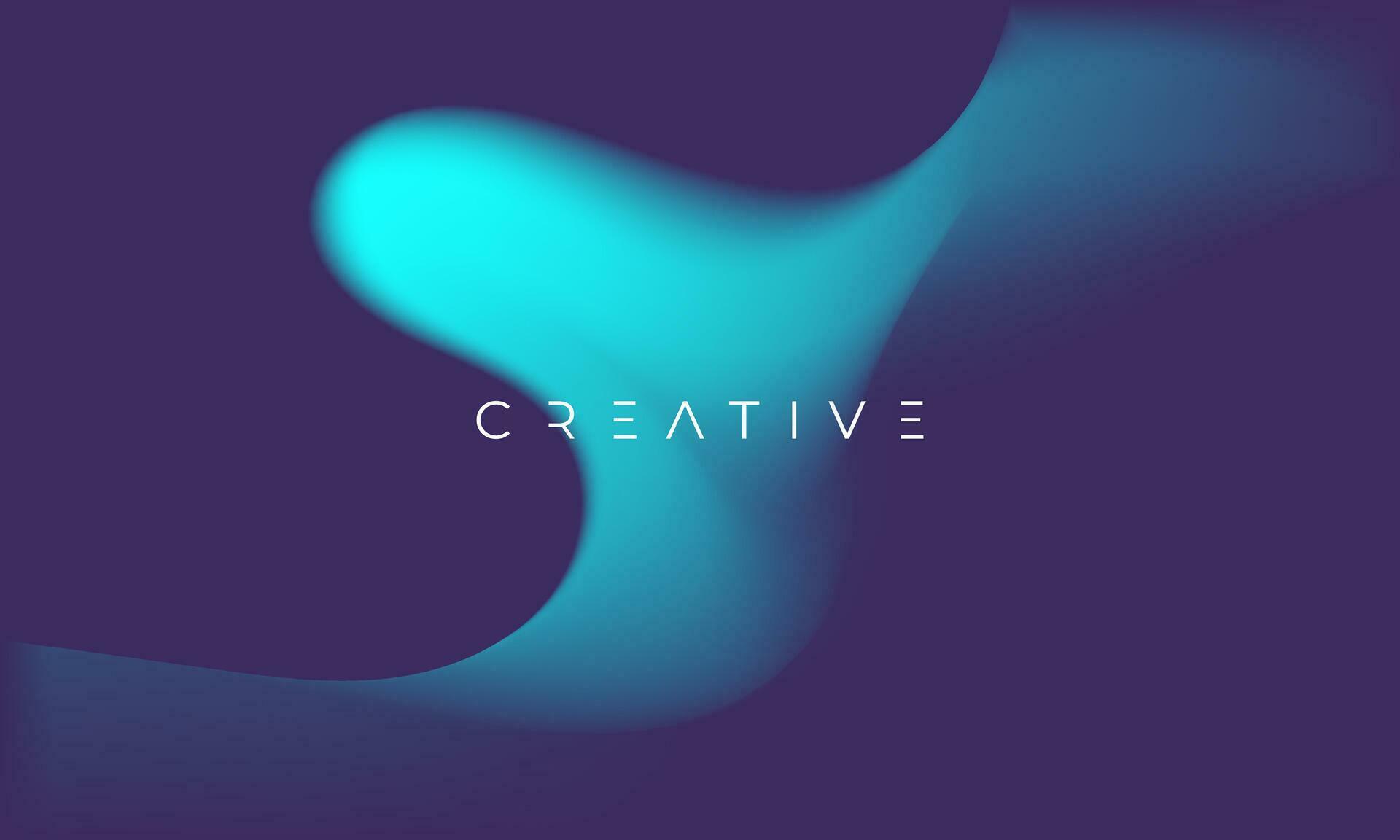 Modern Fluid Abstract Background With Blue Color Gradient Mesh Color For Your Sale Banner