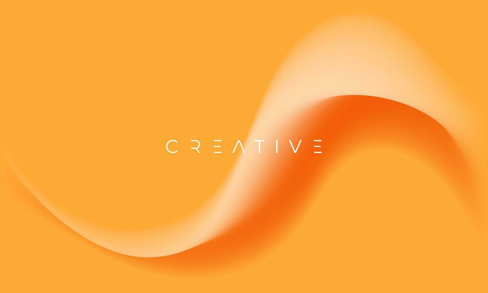 Modern Fluid Abstract Background With Orange Color Gradient Mesh Color For Your Sale Banner