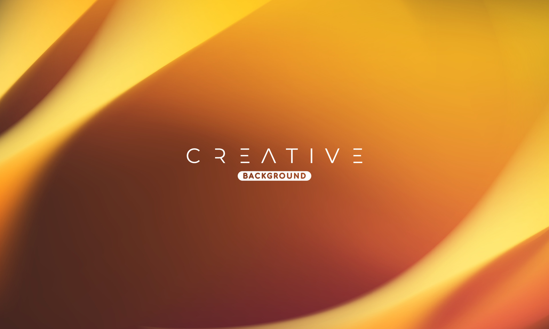 Abstract liquid gradient Background. Fluid colour mix. Orange vivid ...