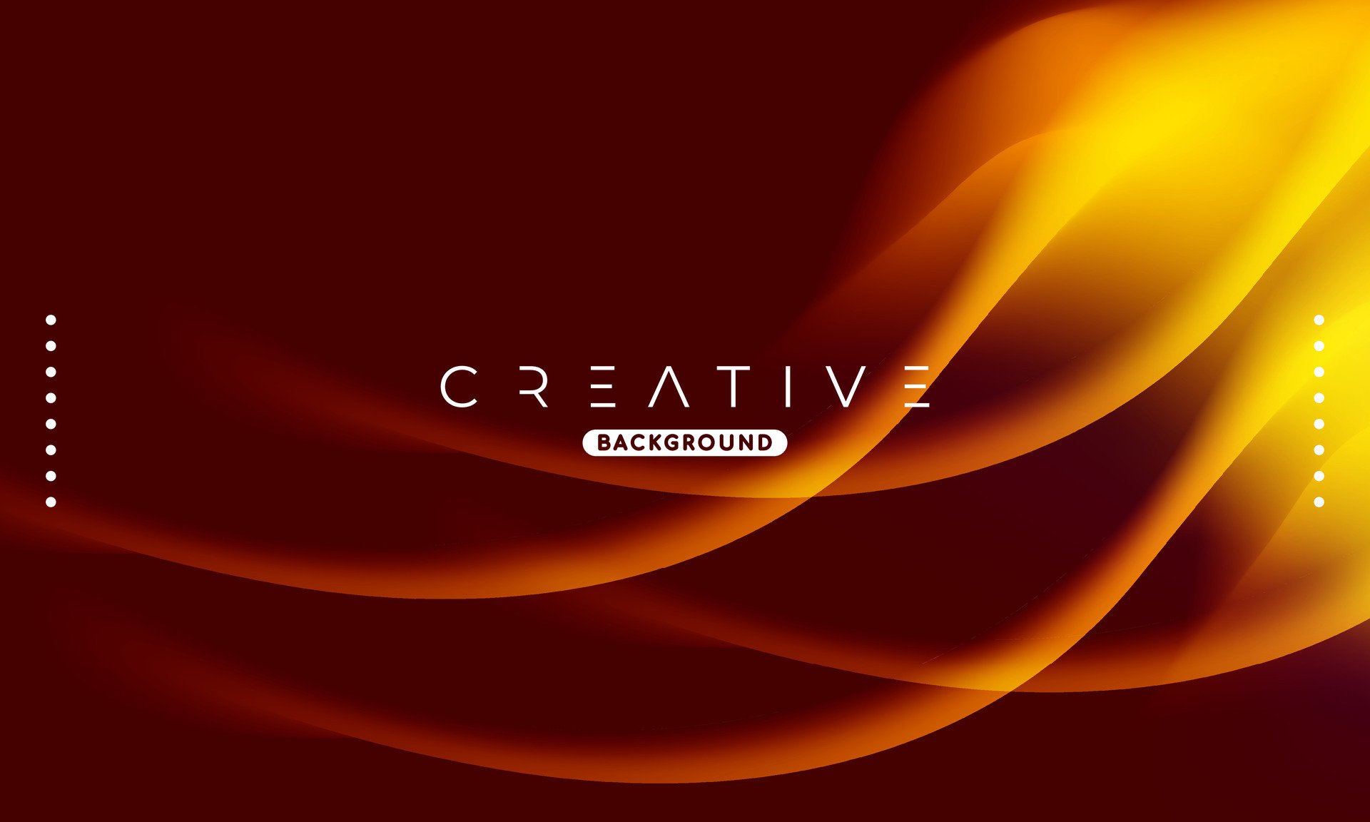 Abstract liquid gradient Background. Fluid color mix. Orange vivid ...
