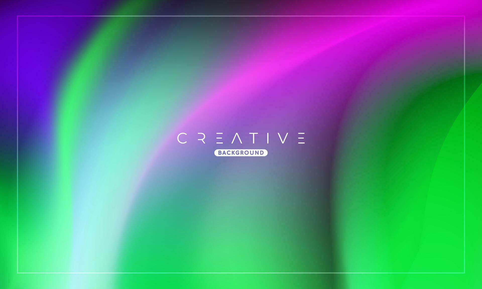 Abstract liquid gradient Background. Fluid color mix. Green and Purple ...