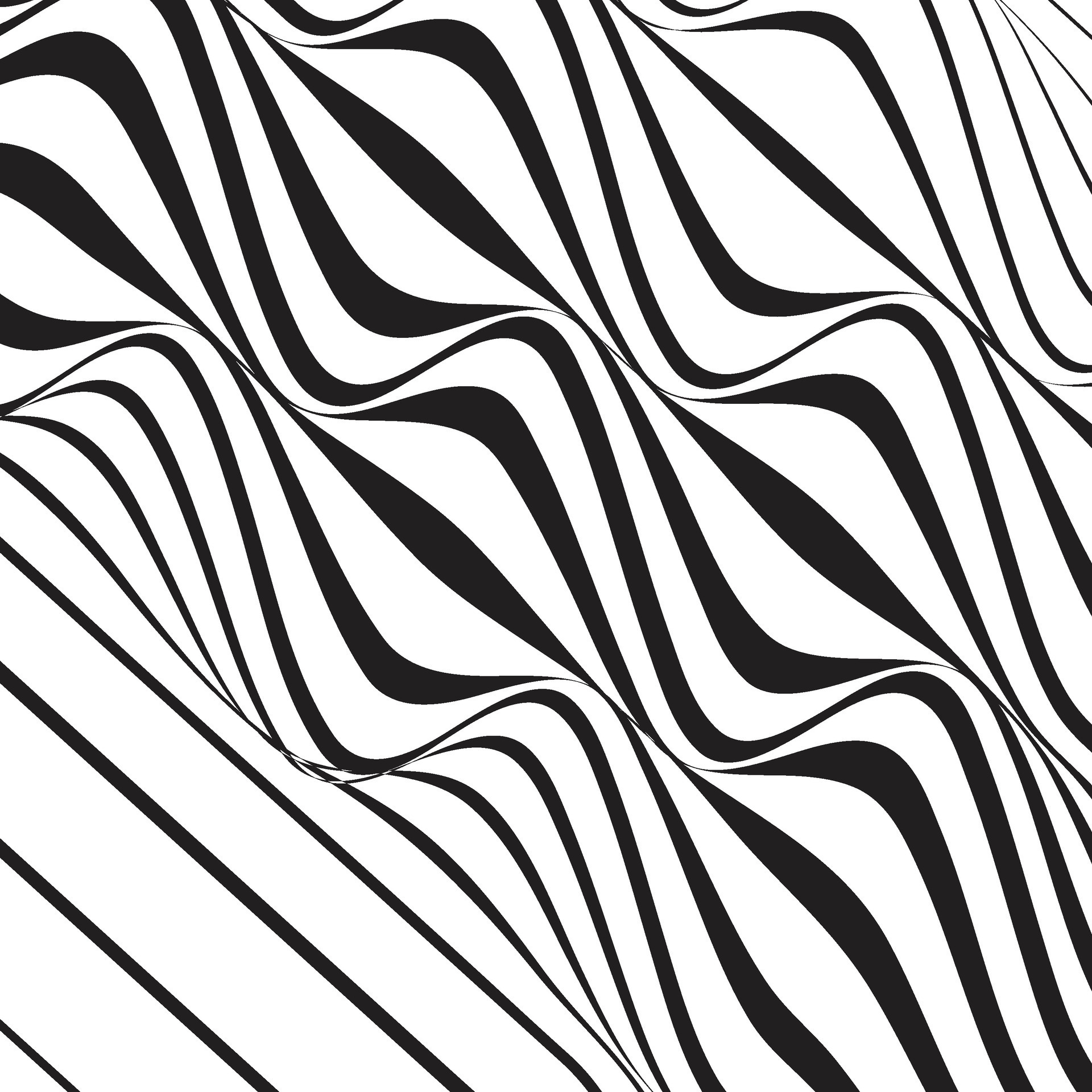 3D abstract monochrome background with line pattern, vector design ...