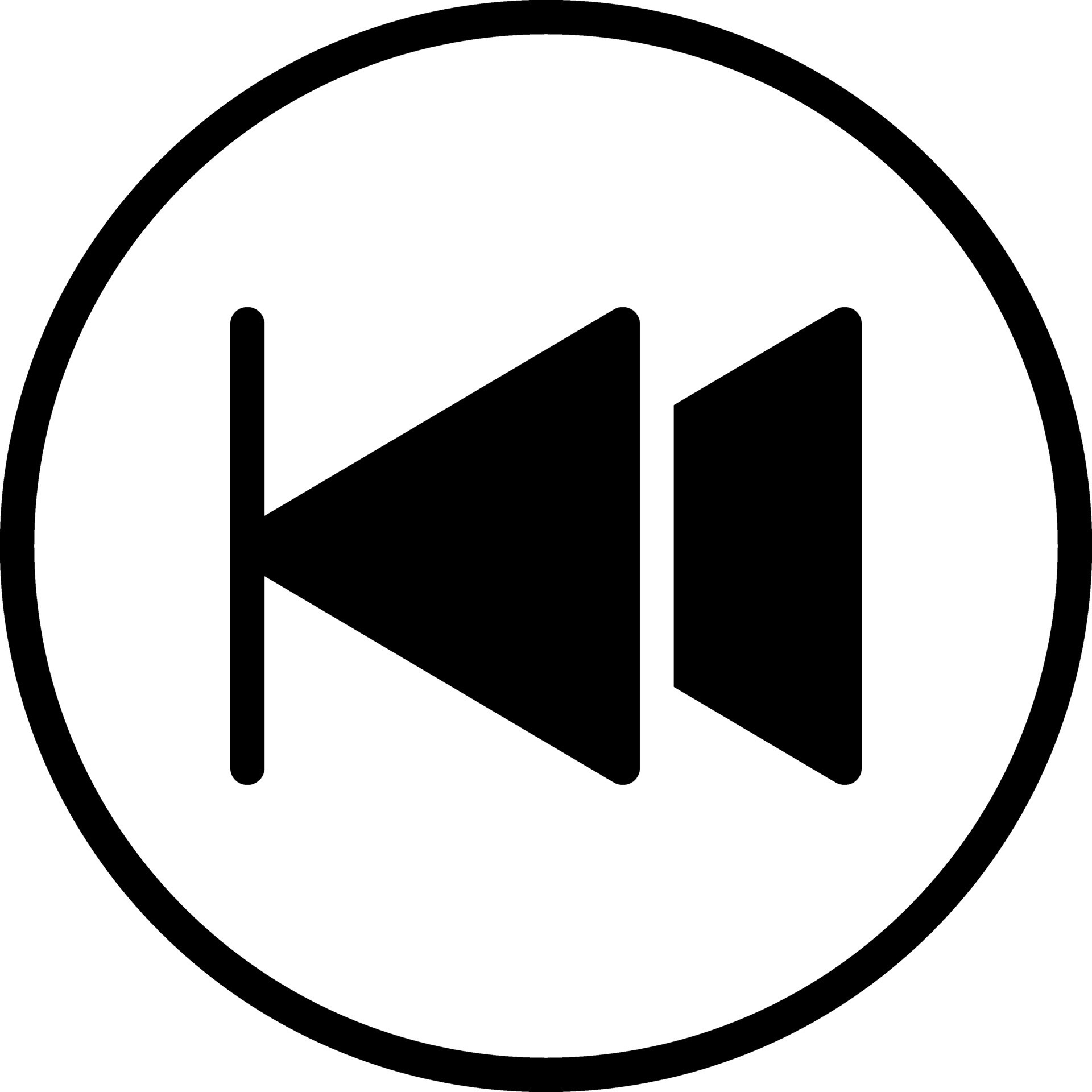 solid icon for previous 27573089 Vector Art at Vecteezy