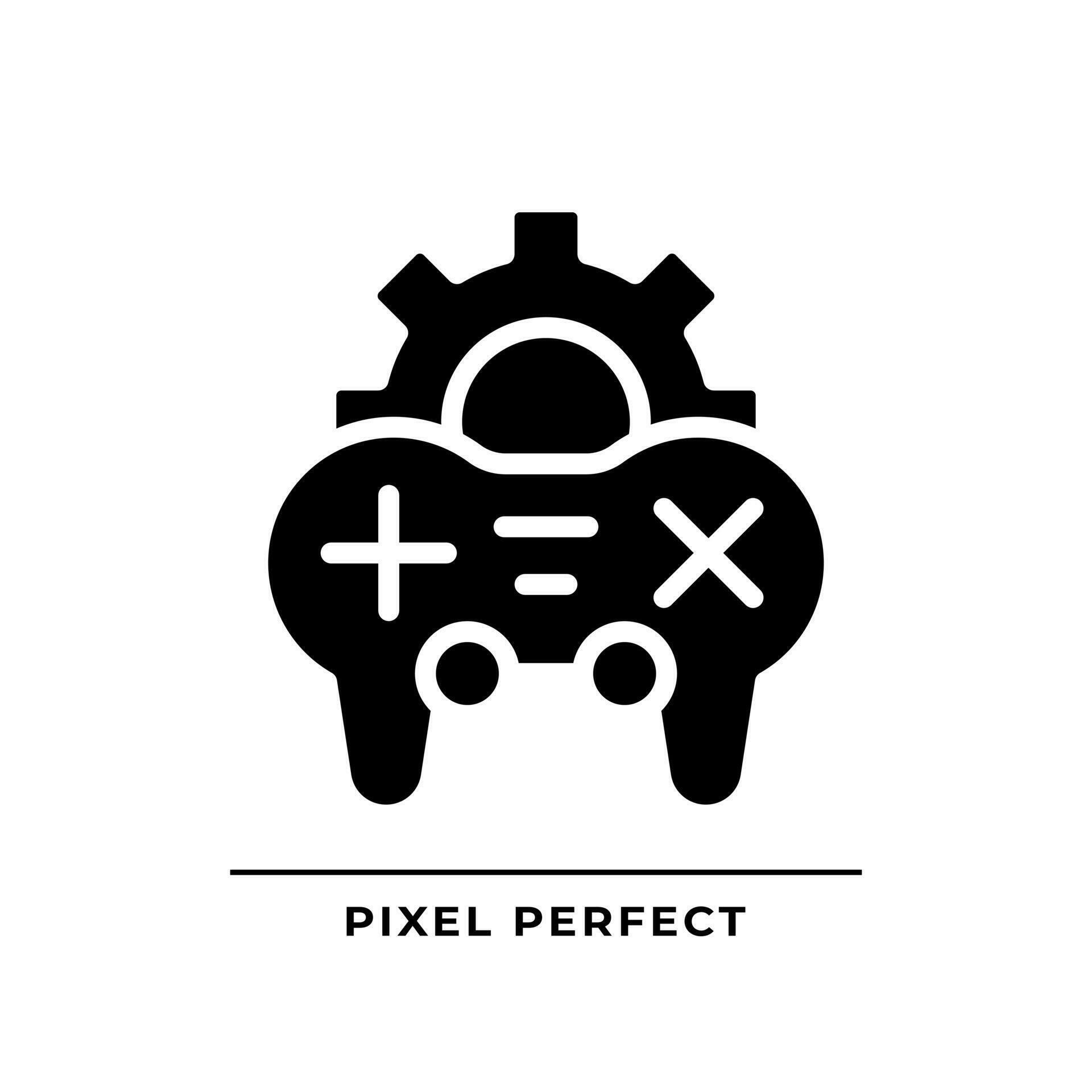 Game settings black glyph icon. Videogame adjustment menu. Console ... Game settings black glyph icon. Videogame adjustment menu. Console ...