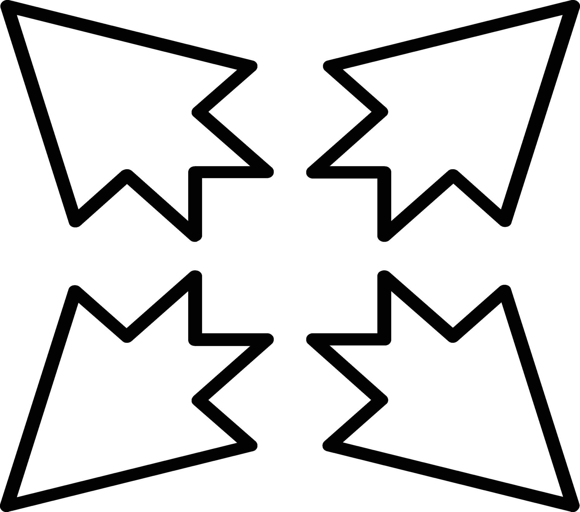 Expand line icon 27573978 Vector Art at Vecteezy