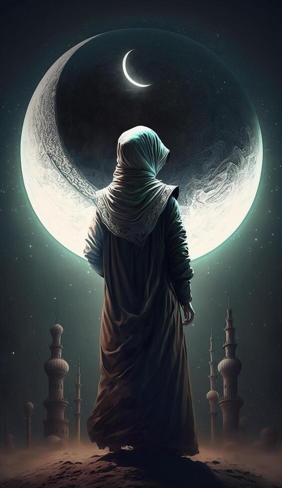 Islamic realistic pattern free photo, Ai Generative 27575284 Stock ...