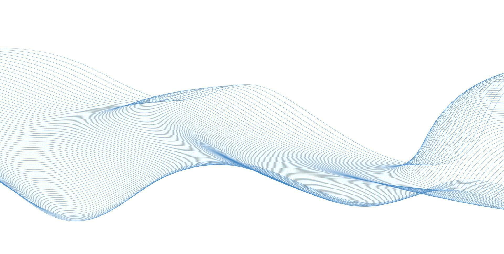 abstract blue wave background. Blue minimal round lines abstract ...