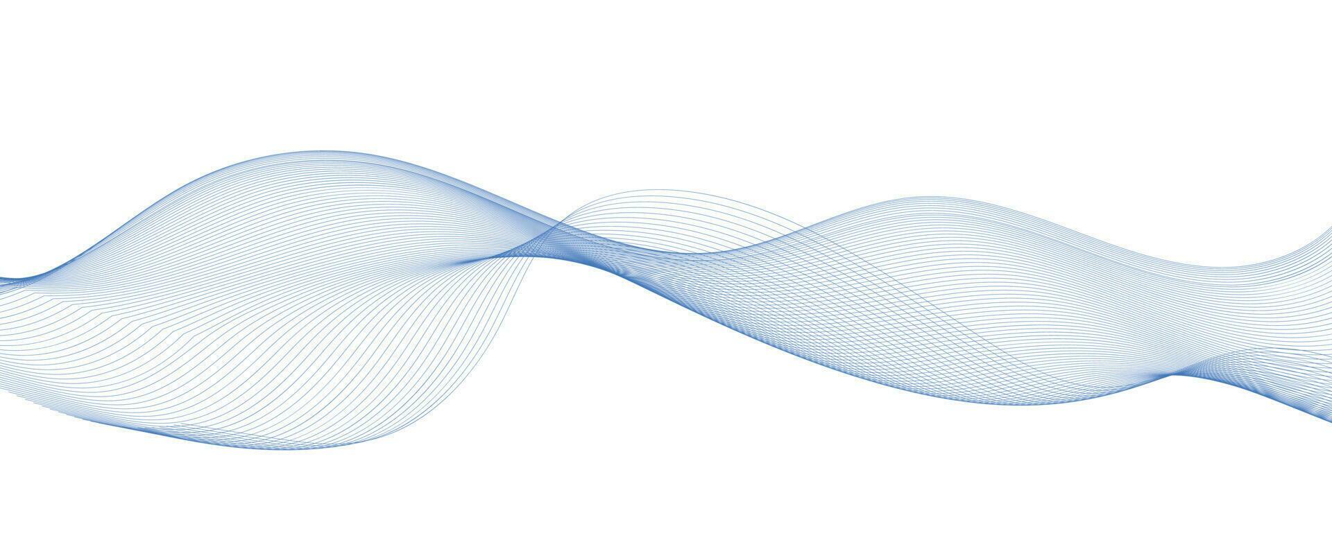 abstract blue wave background. Blue minimal round lines abstract ...