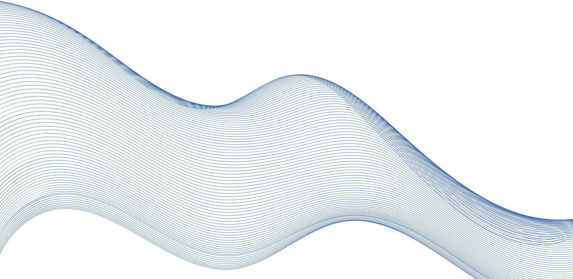 abstract blue wave background. Blue minimal round lines abstract ...